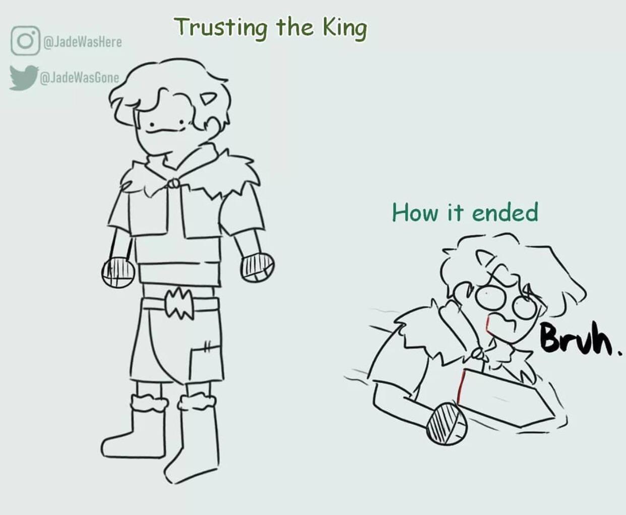 “Trust no one” (By jademinwashere) | Scrolller