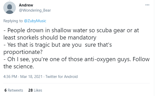 TRUST THE EXPERTS, ANTI-OXYGEN KARENS! | Scrolller