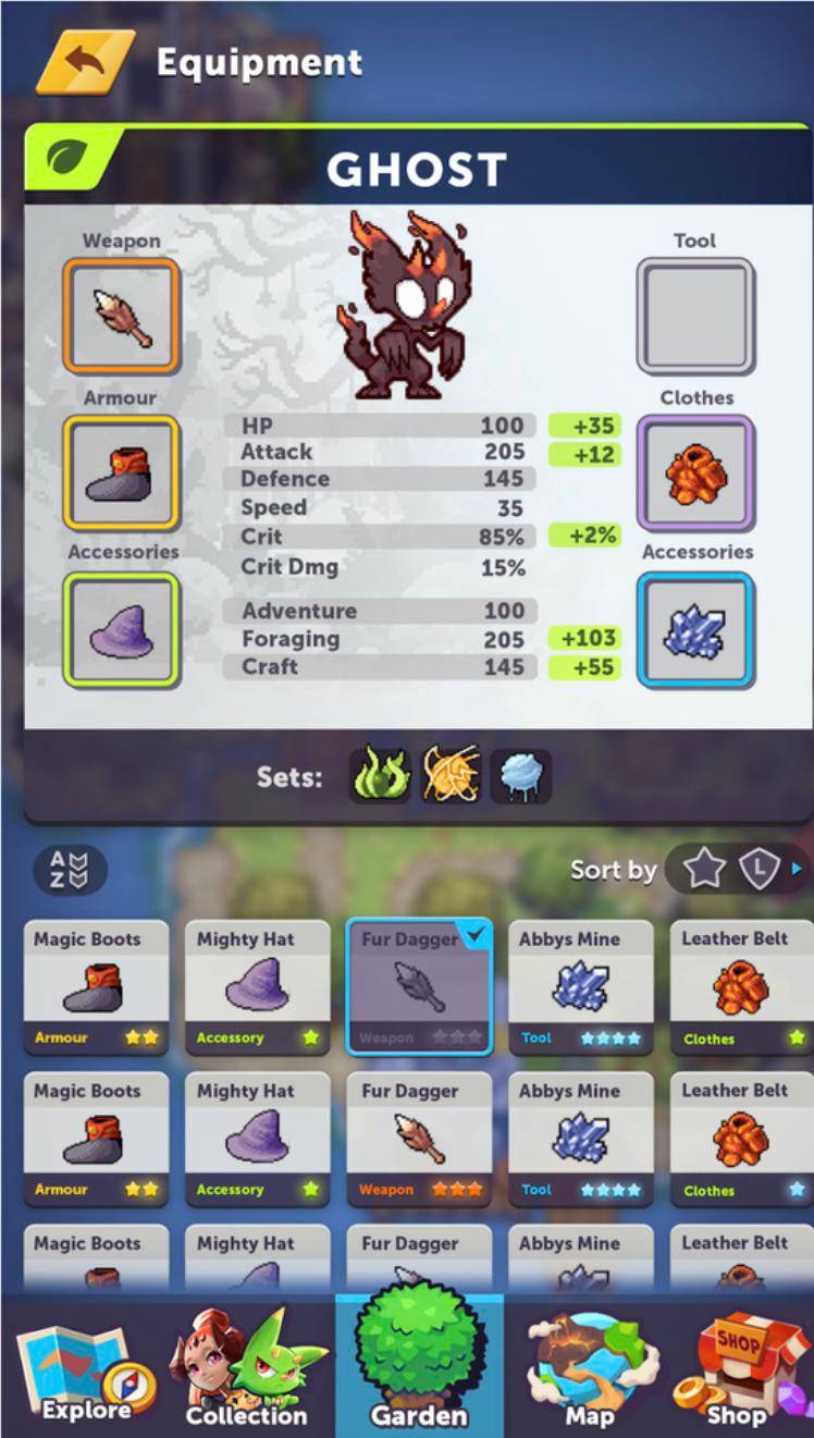 Trying our best to mix pixel art with modern ui (mobile game) | Scrolller