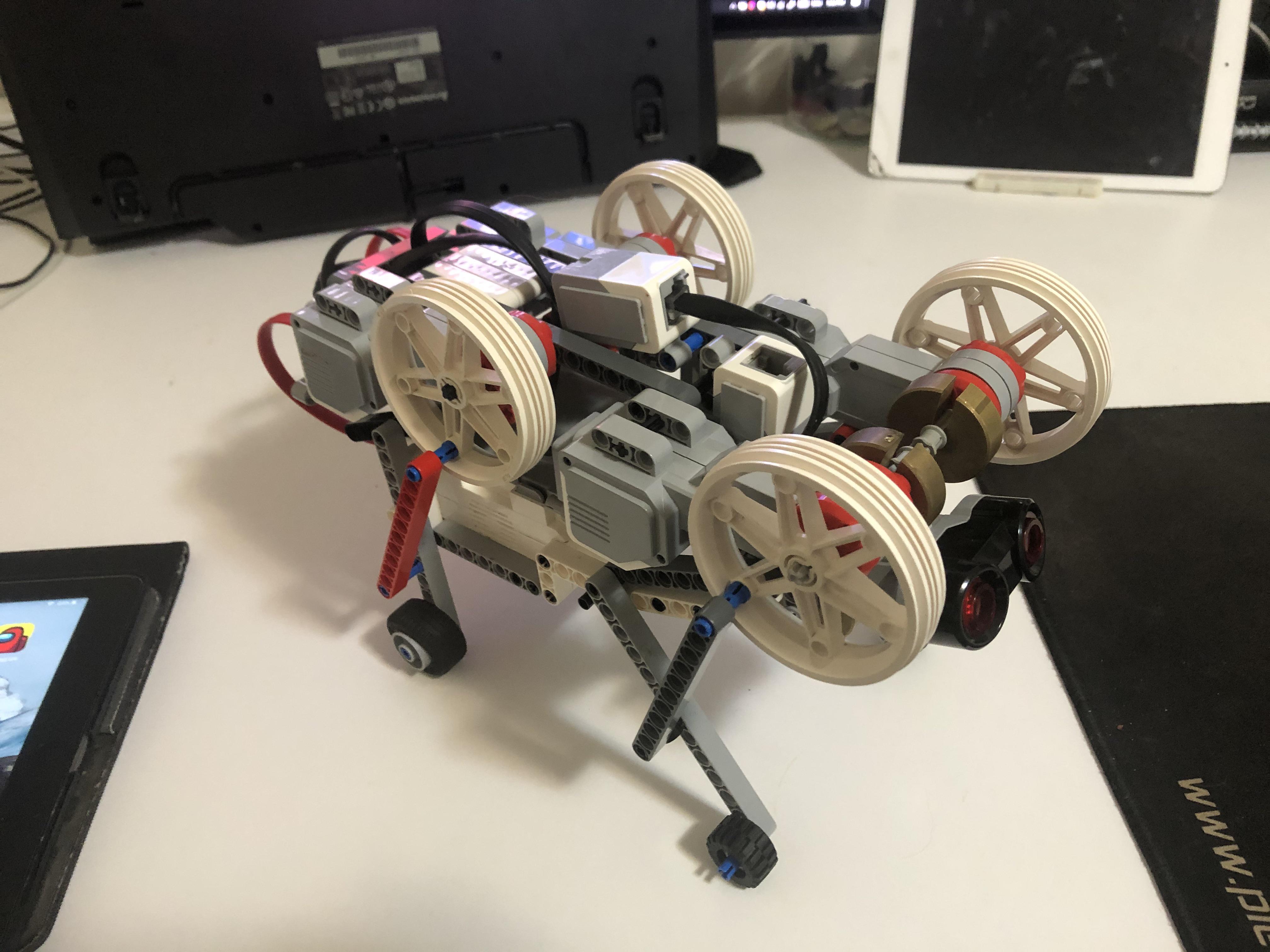 Trying to build a Boston dynamics robot | Scrolller