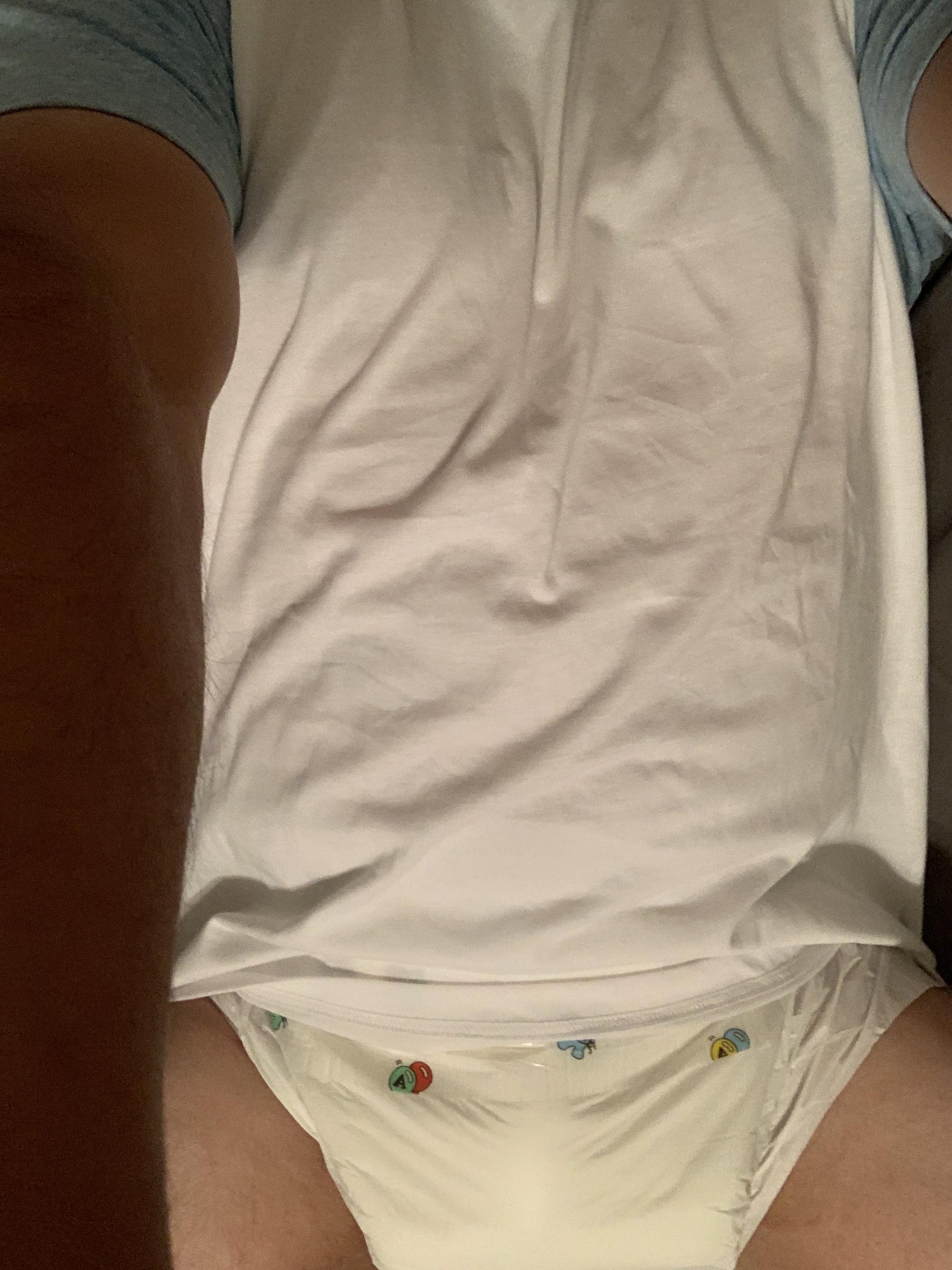Trying to go back to sleep, after a morning diaper change! | Scrolller