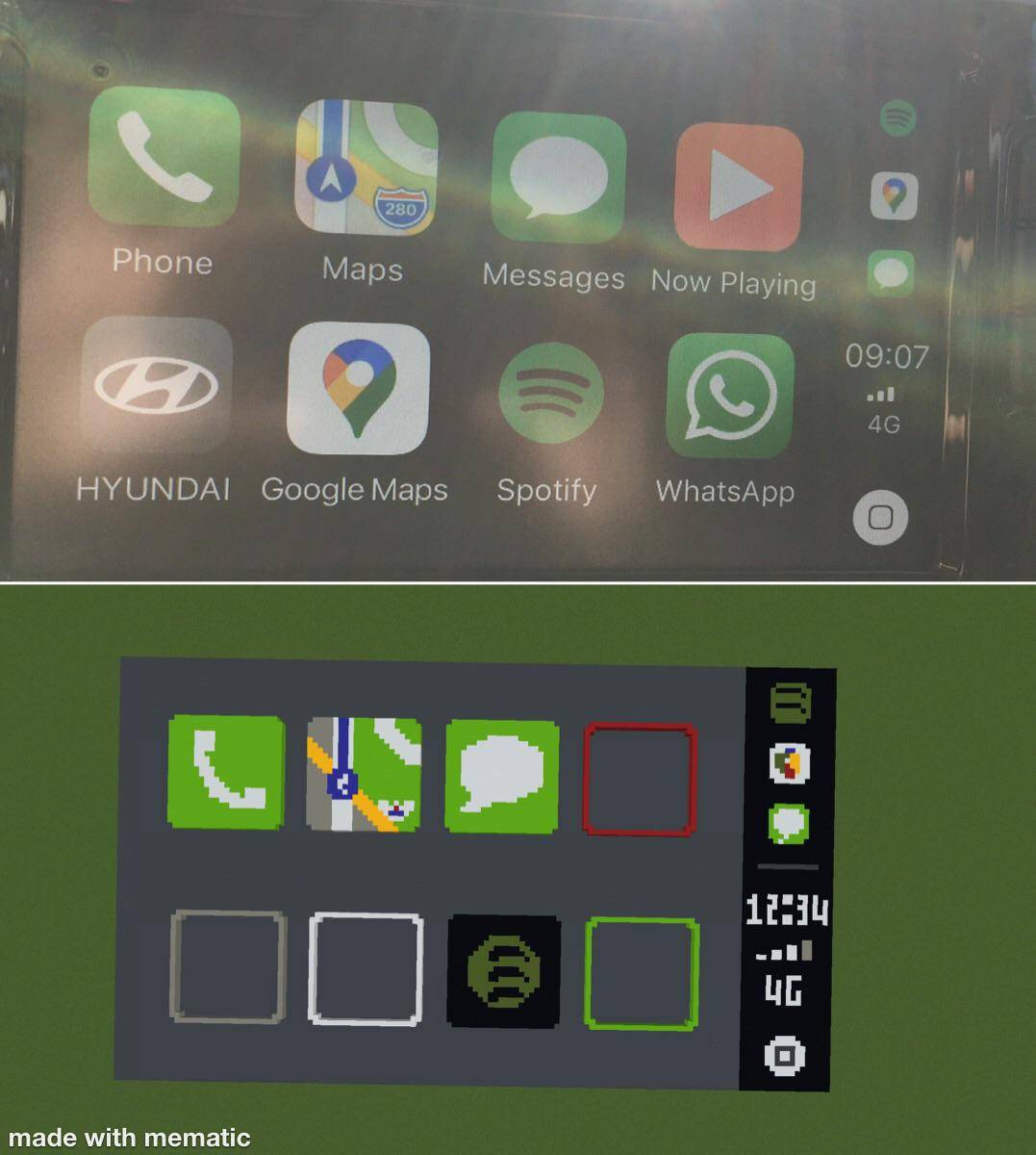 Trying to make my car interface in Minecraft Part 5 | Scrolller