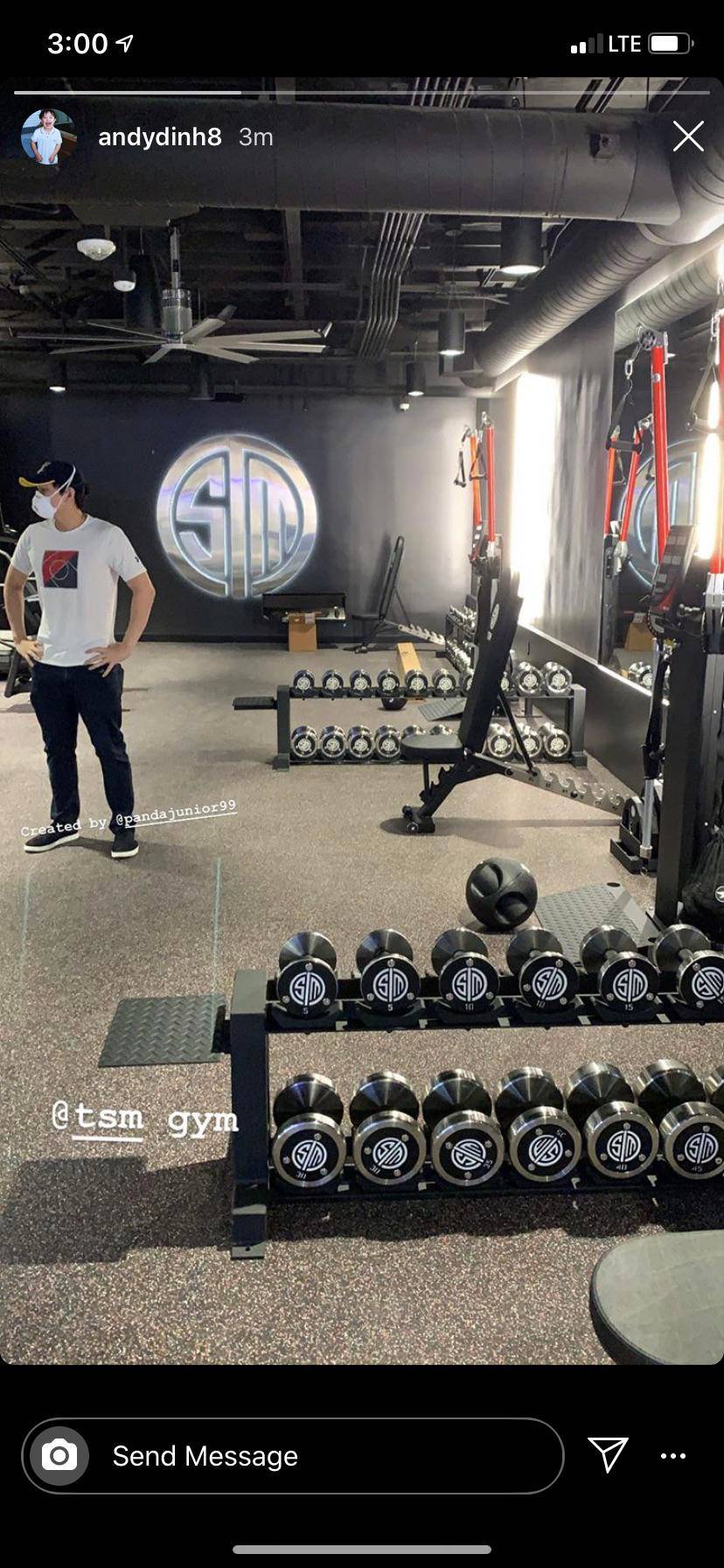 TSM Facility Gym Tease by Reginald on his Instagram | Scrolller