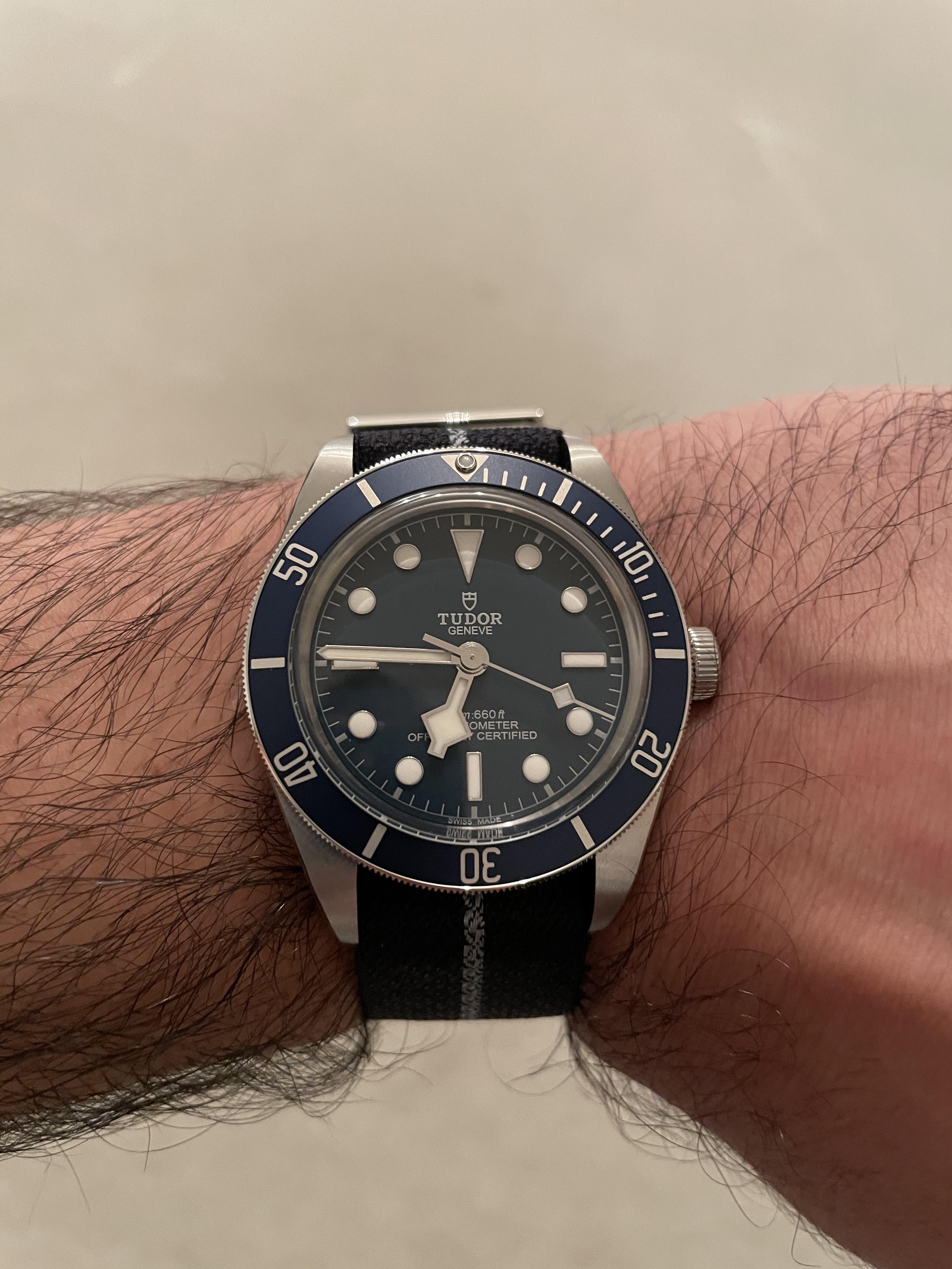 Tudor Black Bay 58 Navy has arrived. Absolutely stunning. | Scrolller