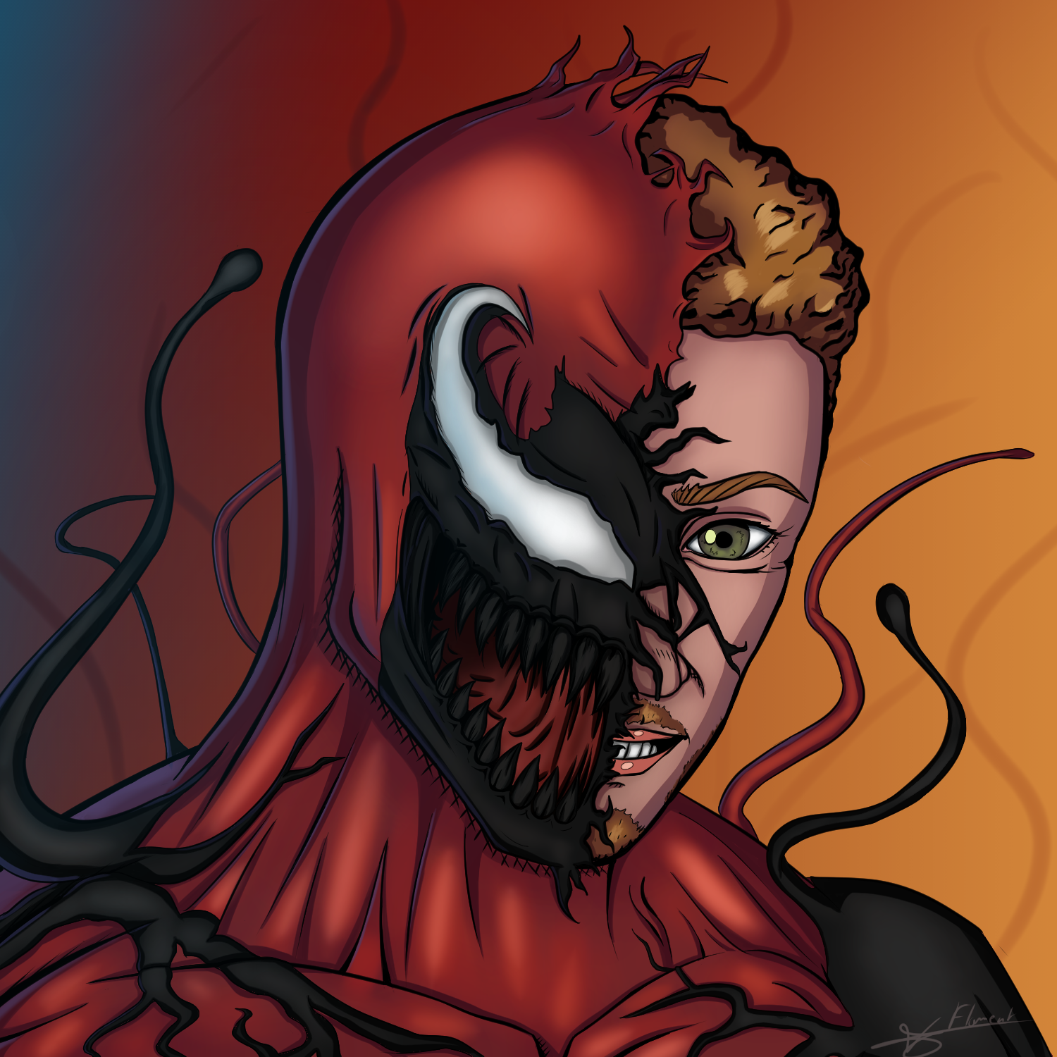 Turn a friend to carnage. I tried... | Scrolller