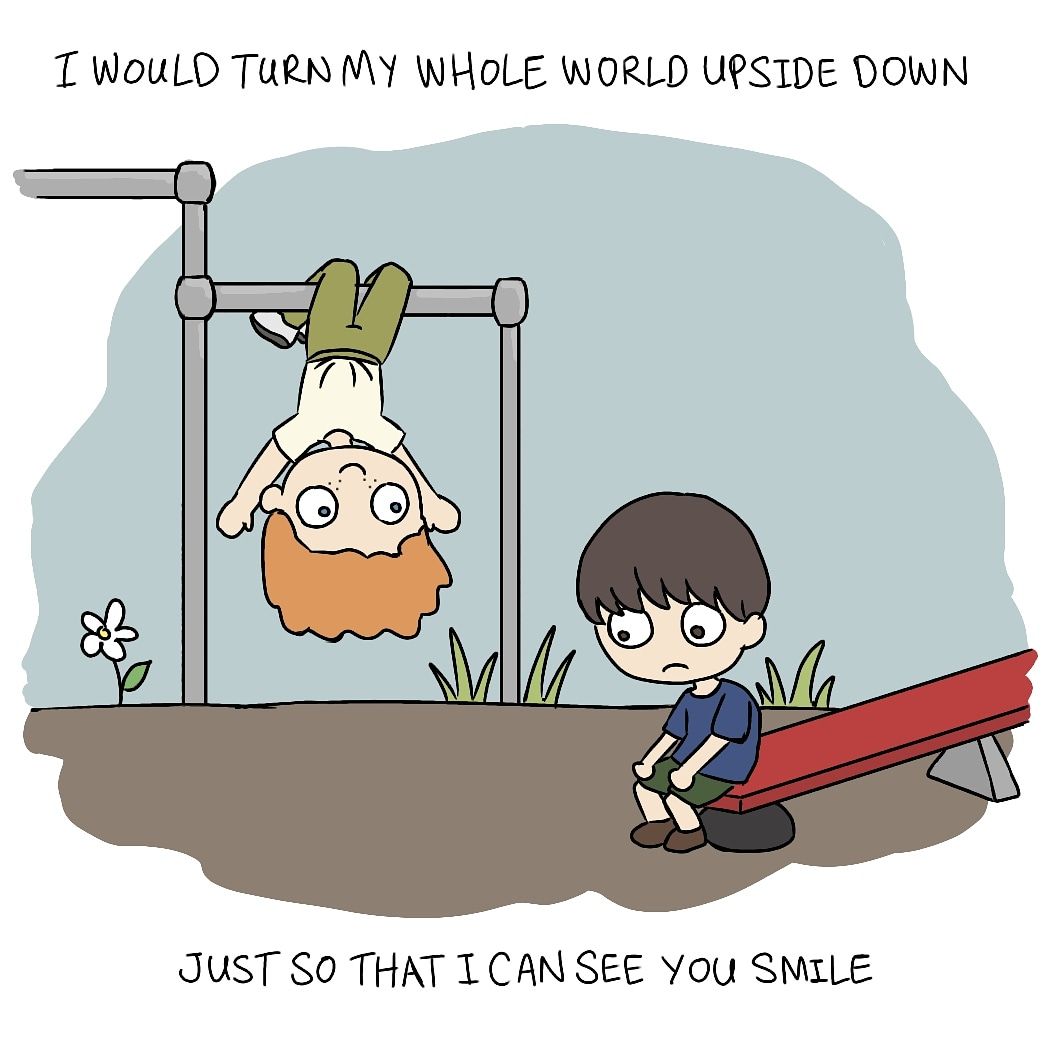 Turn That Frown Upside Down [OC] | Scrolller