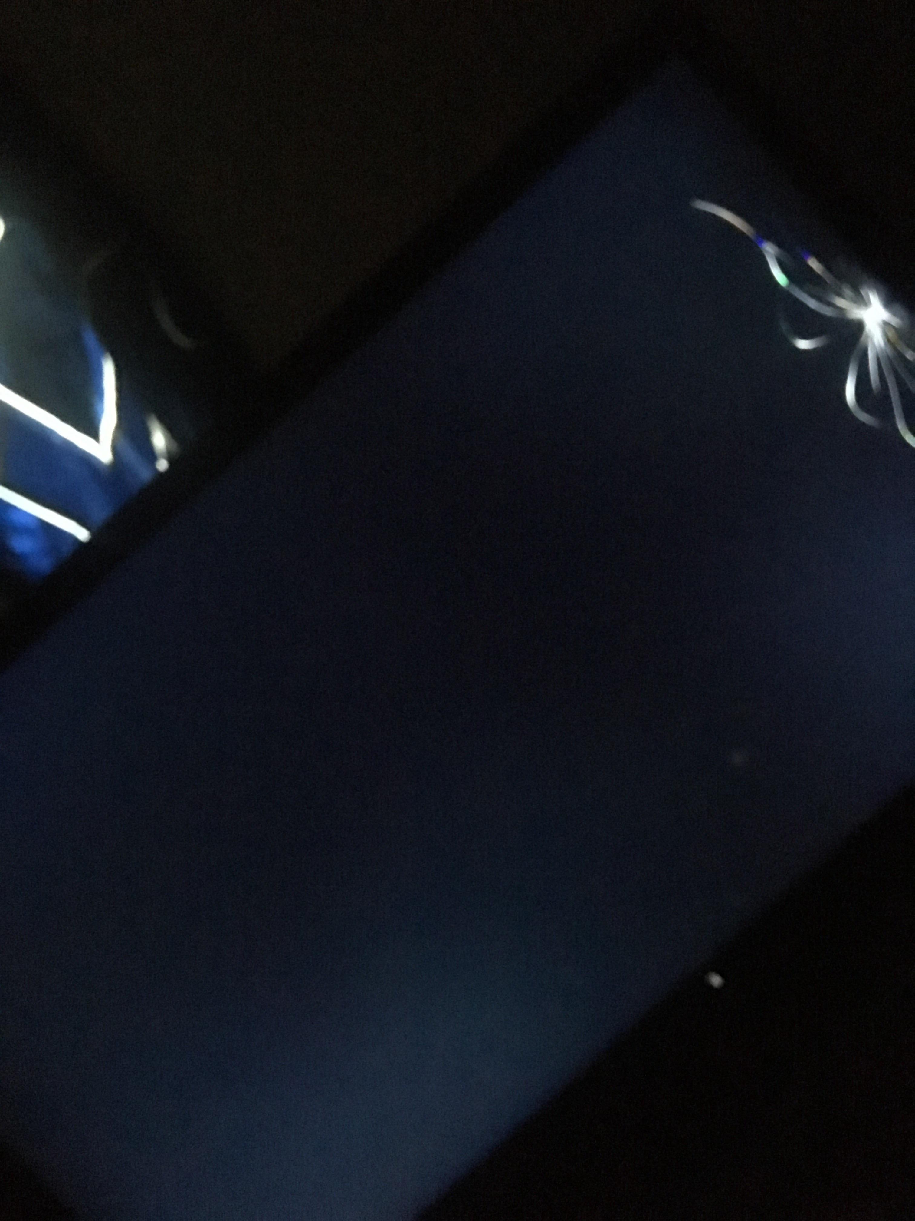 Tv got knocked over. Gets power and backlight but isn’t showing video. Is there anything I can ...