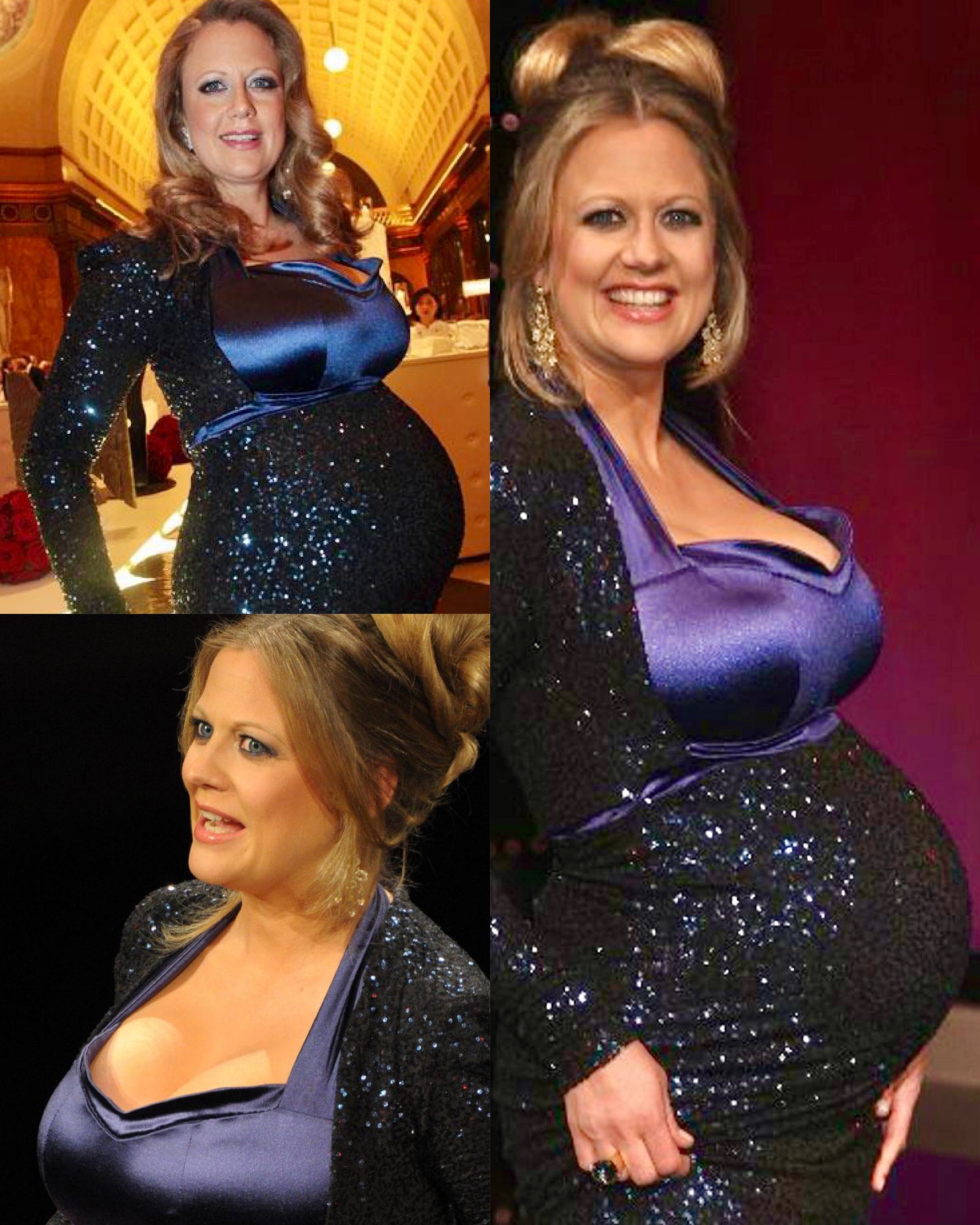 TV Slut and pregnant German Tit Cow Barbara Schöneberger wants to get milked | Scrolller