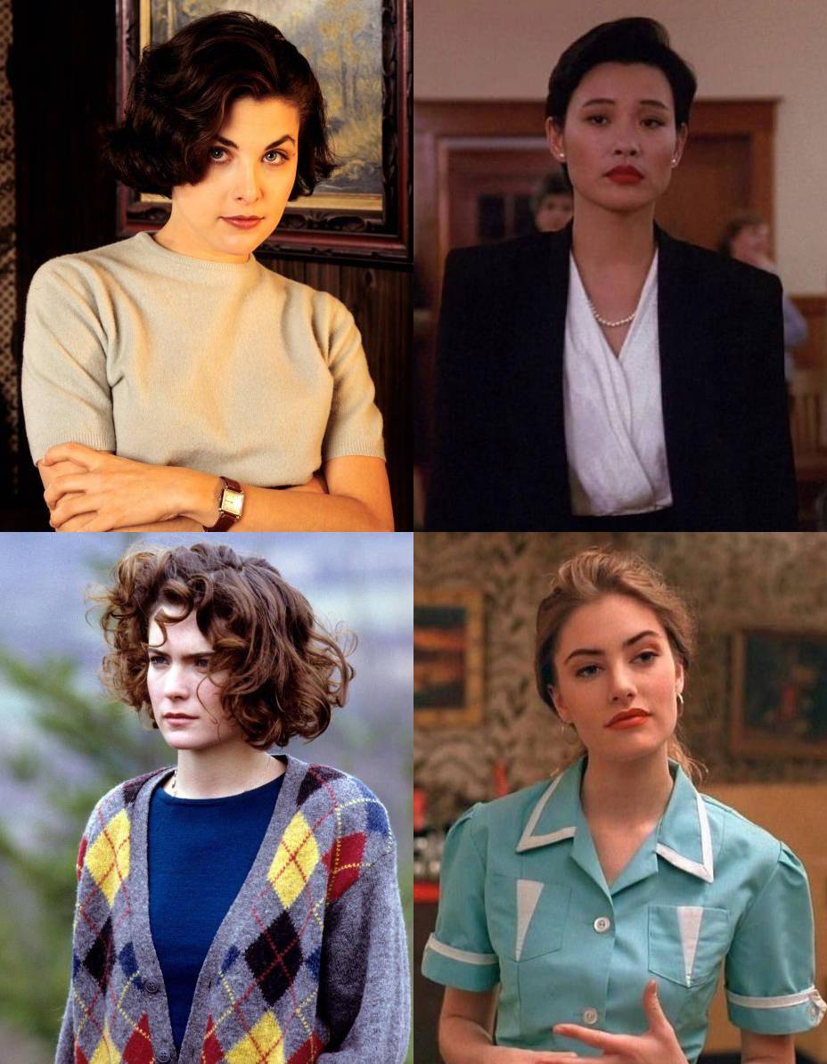 Twin Peaks memories: Sherilyn Fenn, Joan Chen, Lara Flynn Boyle, Mädchen Amick | Scrolller