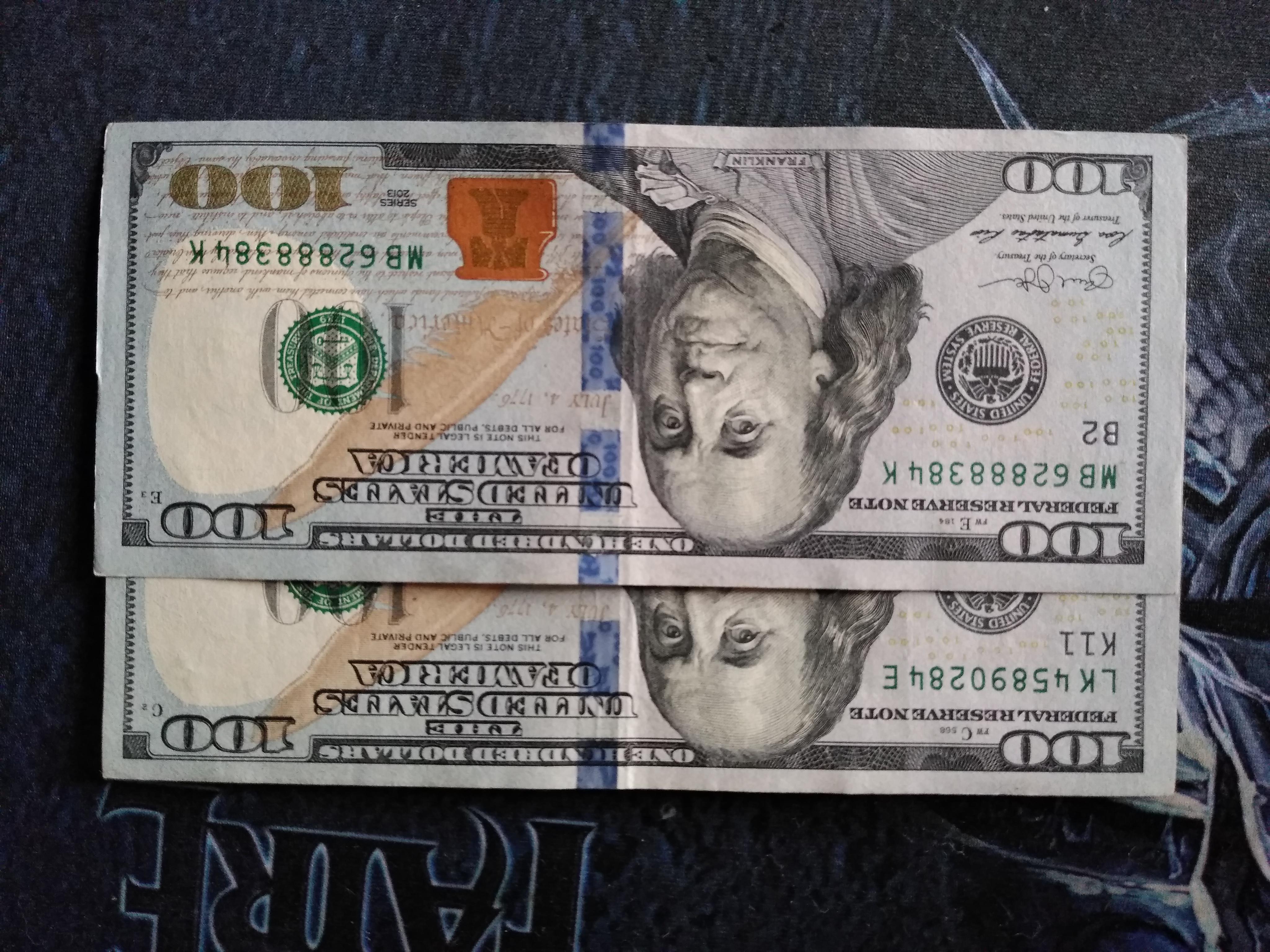 Two bills of different lengths, is this anything significant? | Scrolller