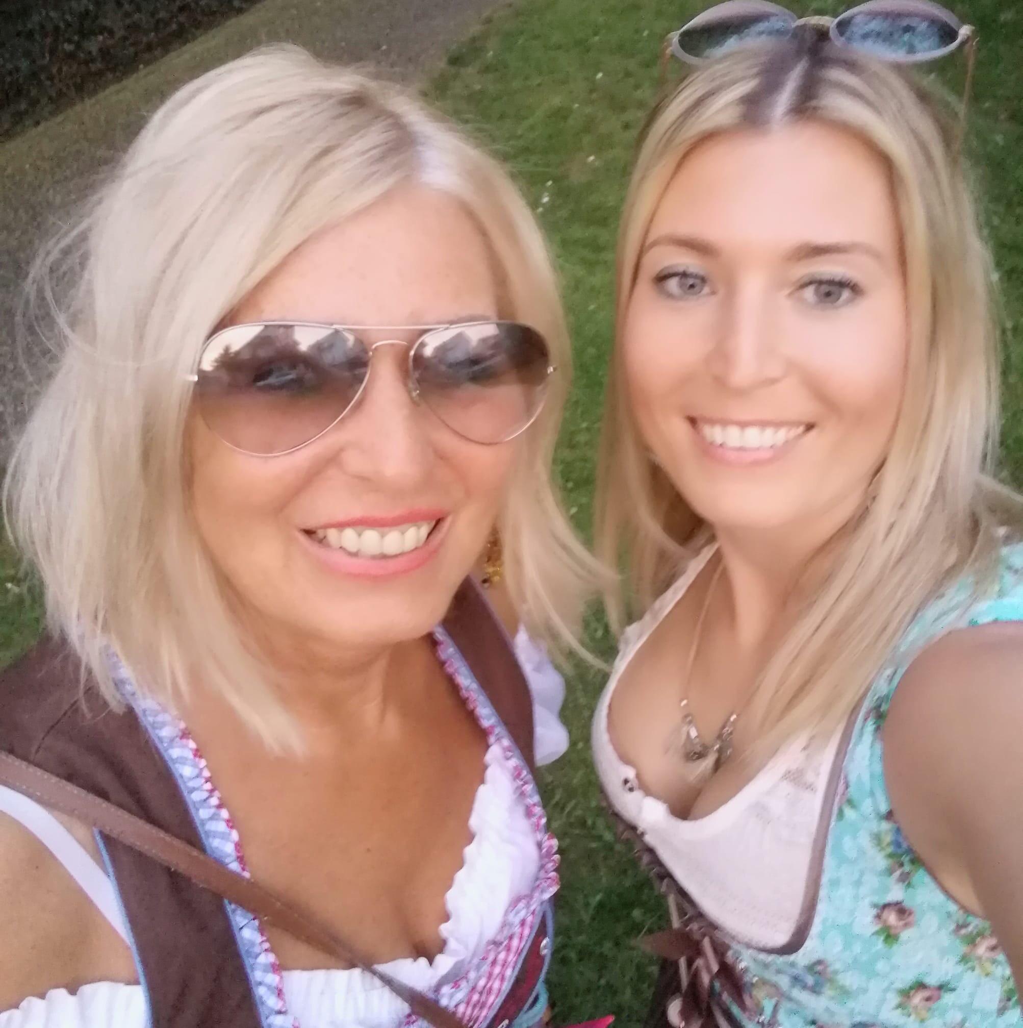 Two girls in dirndls | Scrolller