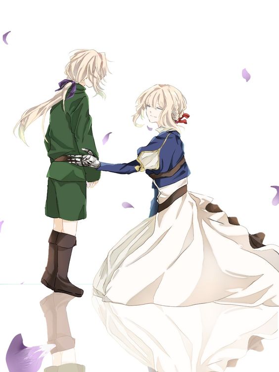 Two Violets (art by 在喰@Arikuiii1) | Scrolller