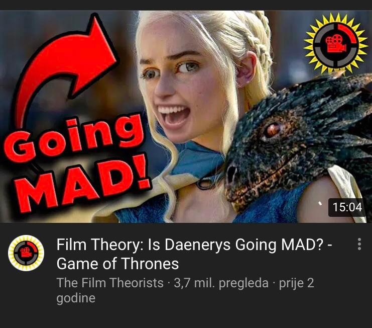 Two years ago Mat predicted Daenerys going mad. | Scrolller