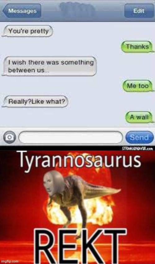 Tyrannosaurus REKT | Scrolller