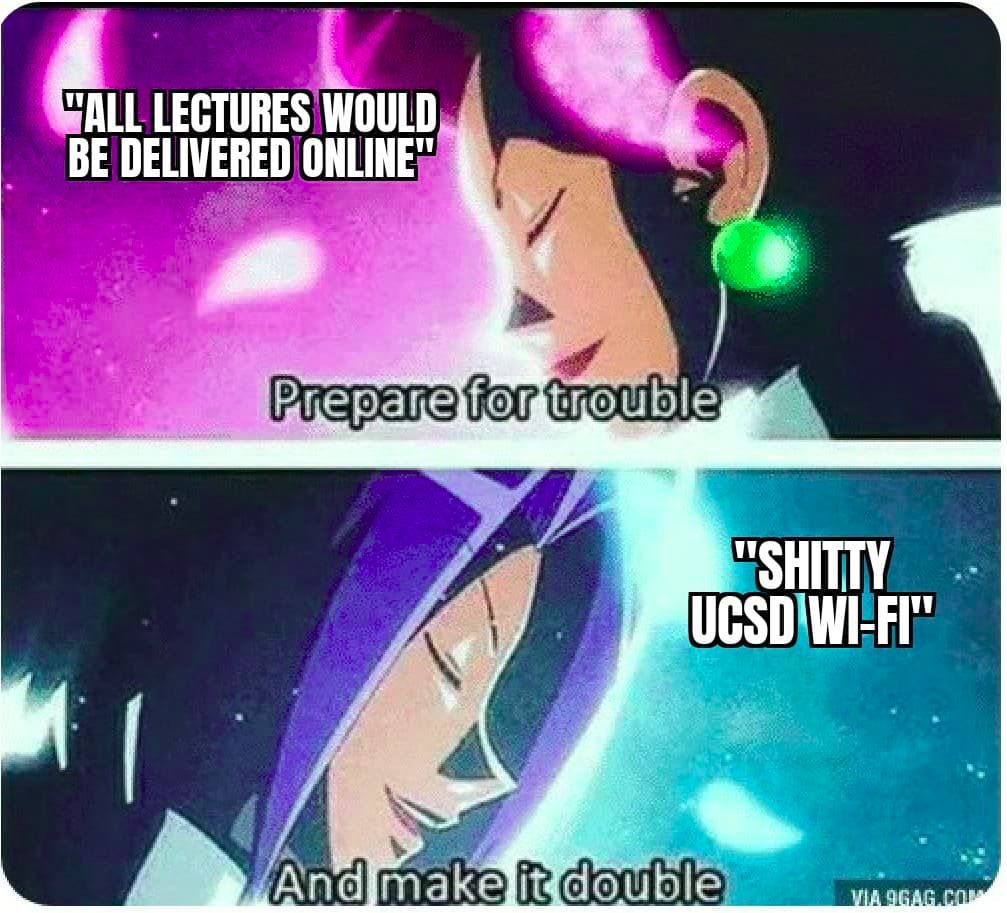 UCSD Wifi not Stonks | Scrolller