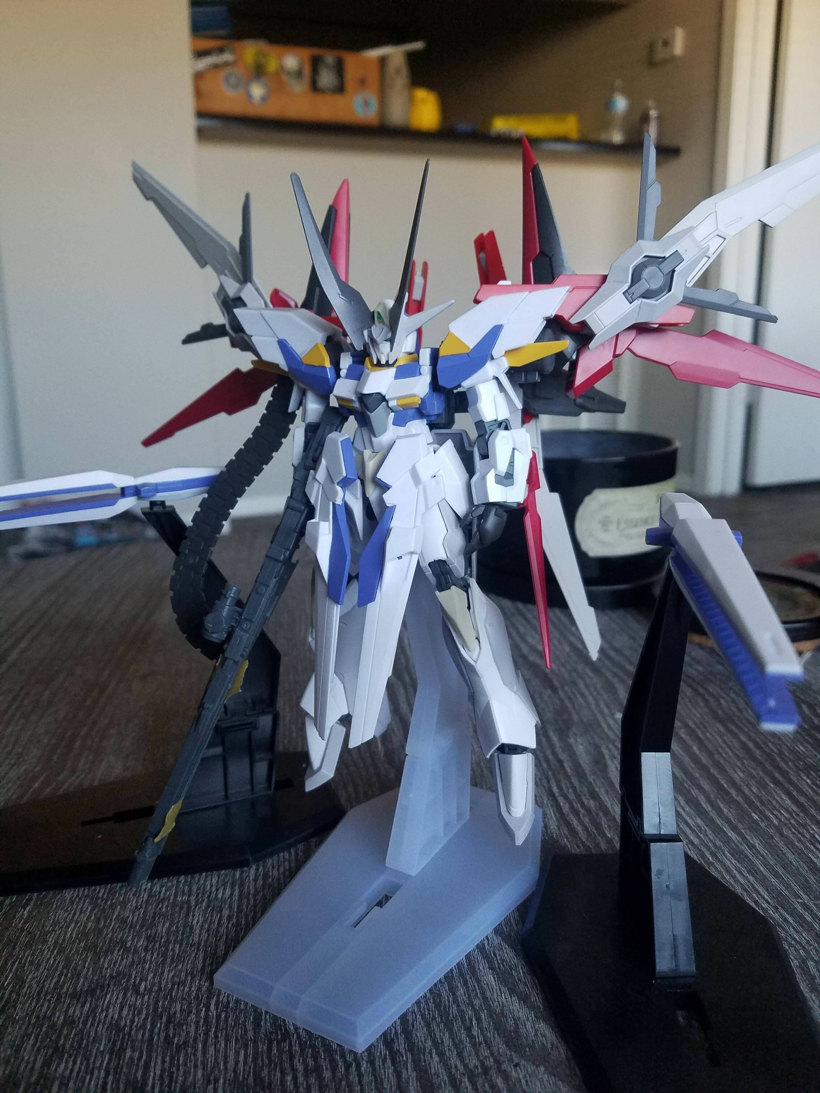 Unborn Gundam (reborn/reversible/Delta kai kitbash) WIP | Scrolller