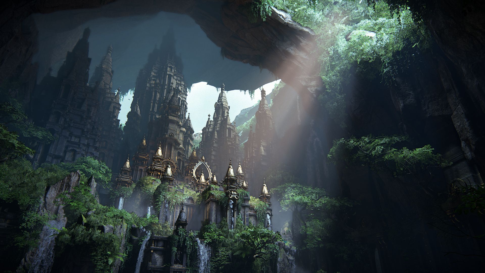 Uncharted: Lost Legacy - Ancient Cave Temple | Scrolller
