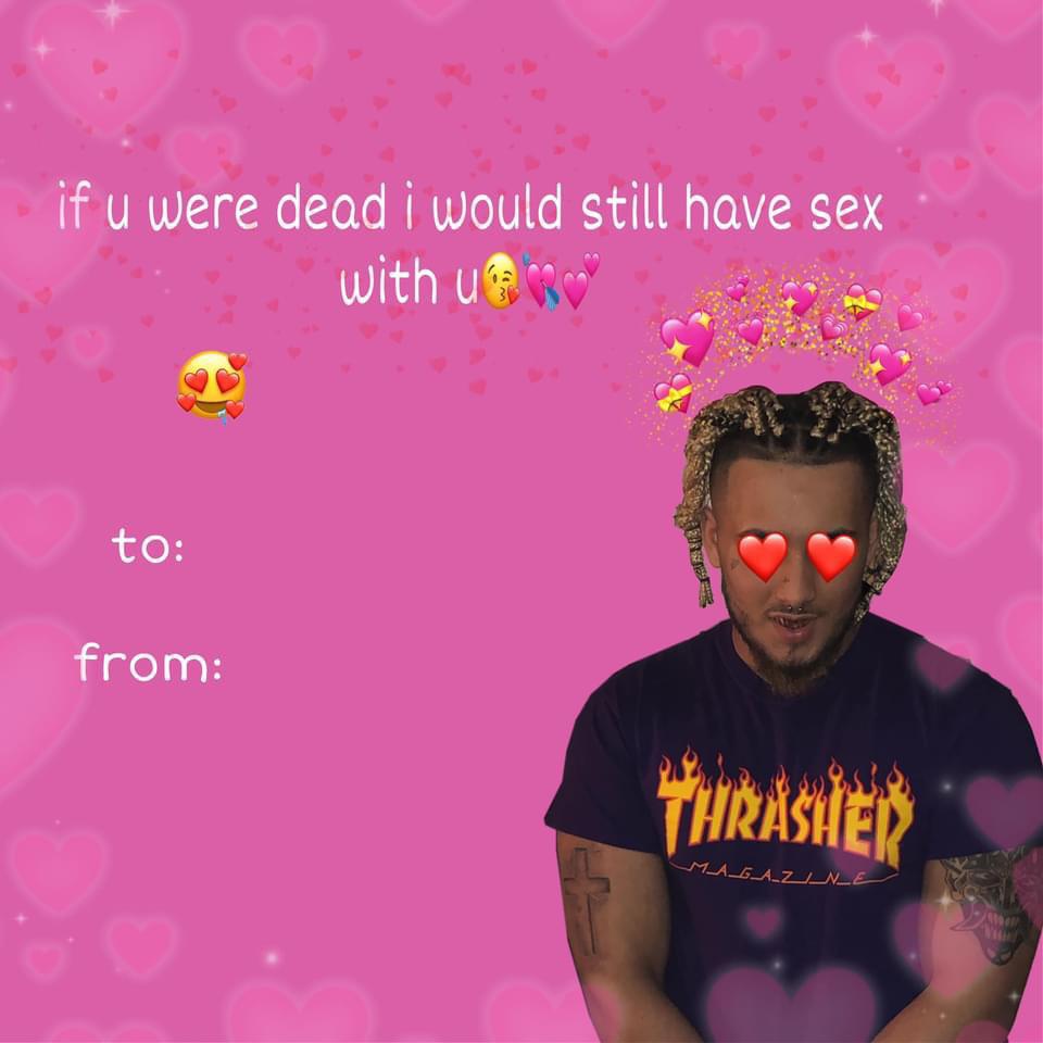 Undead Papi Meme Valentine Card | Scrolller
