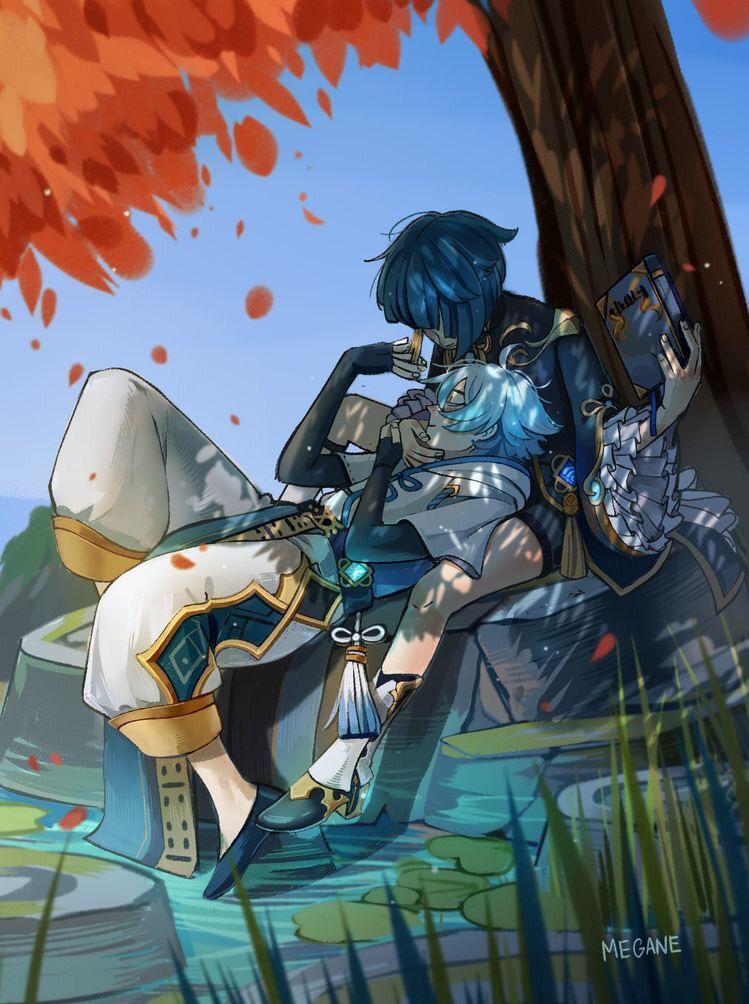 Under the tree... | Scrolller