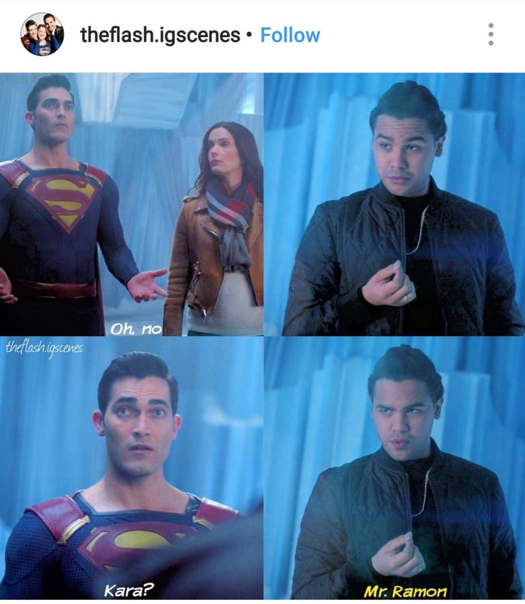 Underrated funny scene. Now I wish we could have seen Kara and Cisco switch. | Scrolller