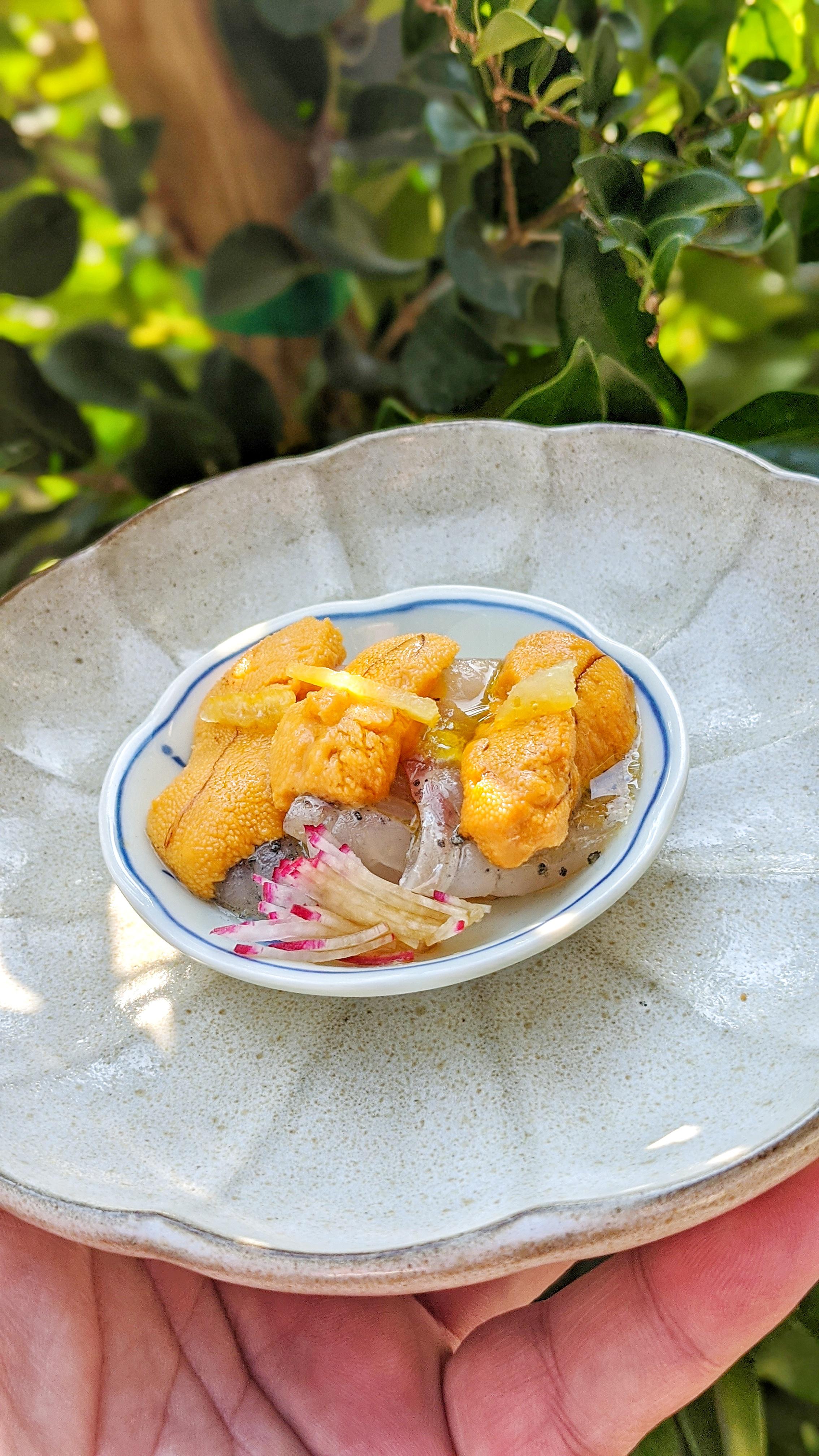 Uni w/Japanese Grouper | Scrolller