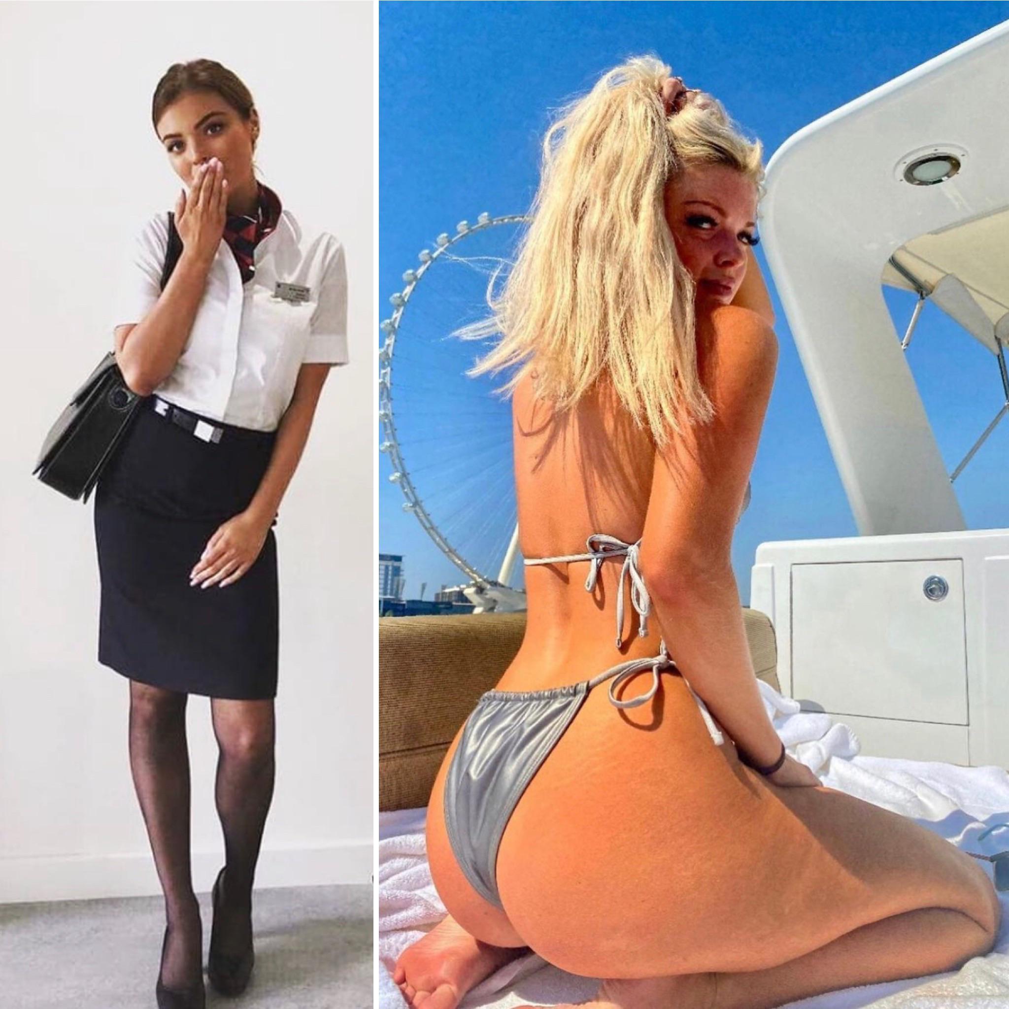 Uniforms and bikinis | Scrolller