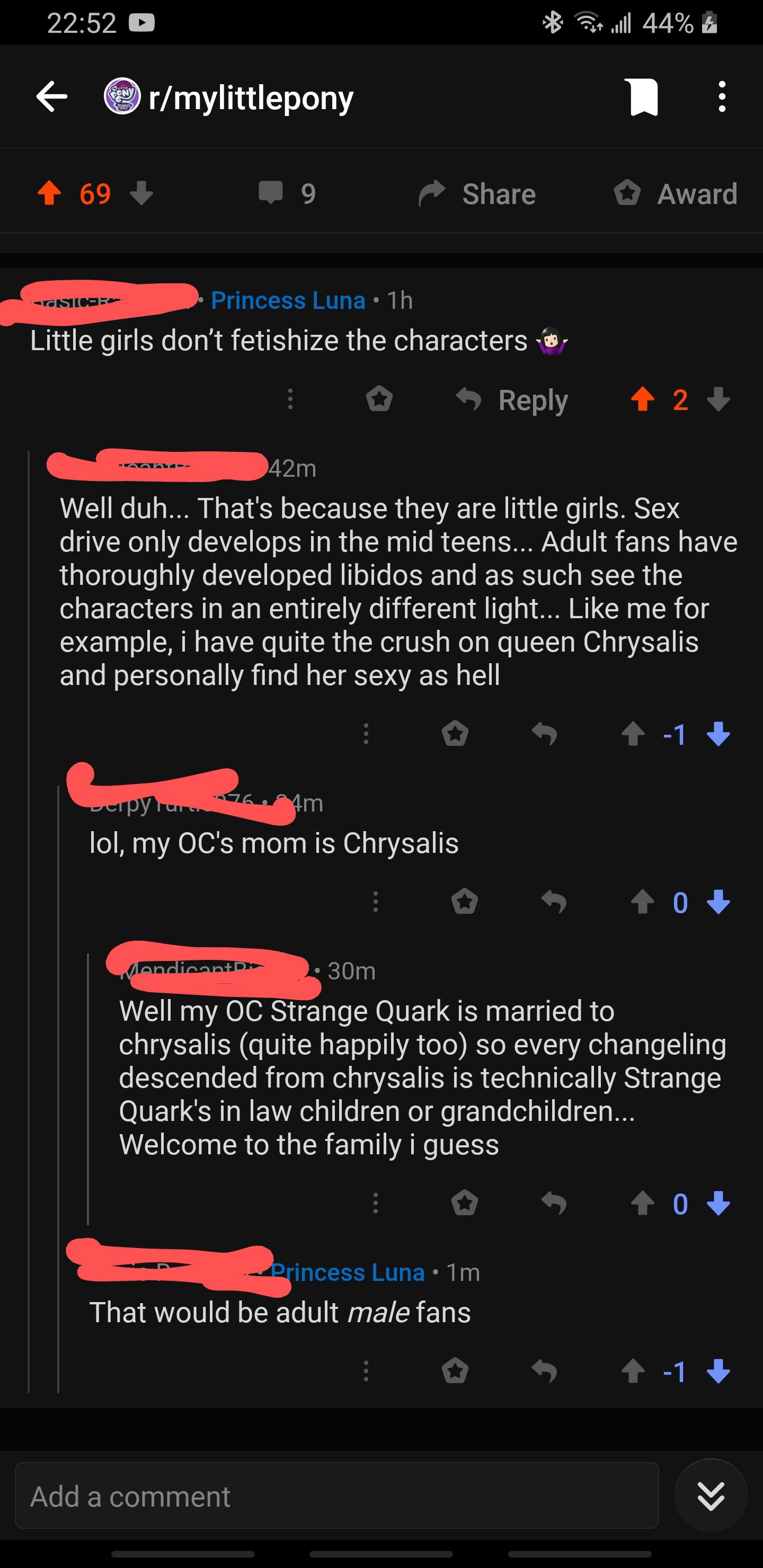 Unironically finding a Cartoon Bug Horse "Sexy" | Scrolller