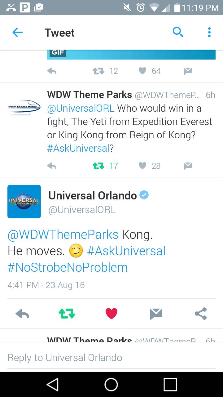 Universal Orlando throws shade | Scrolller