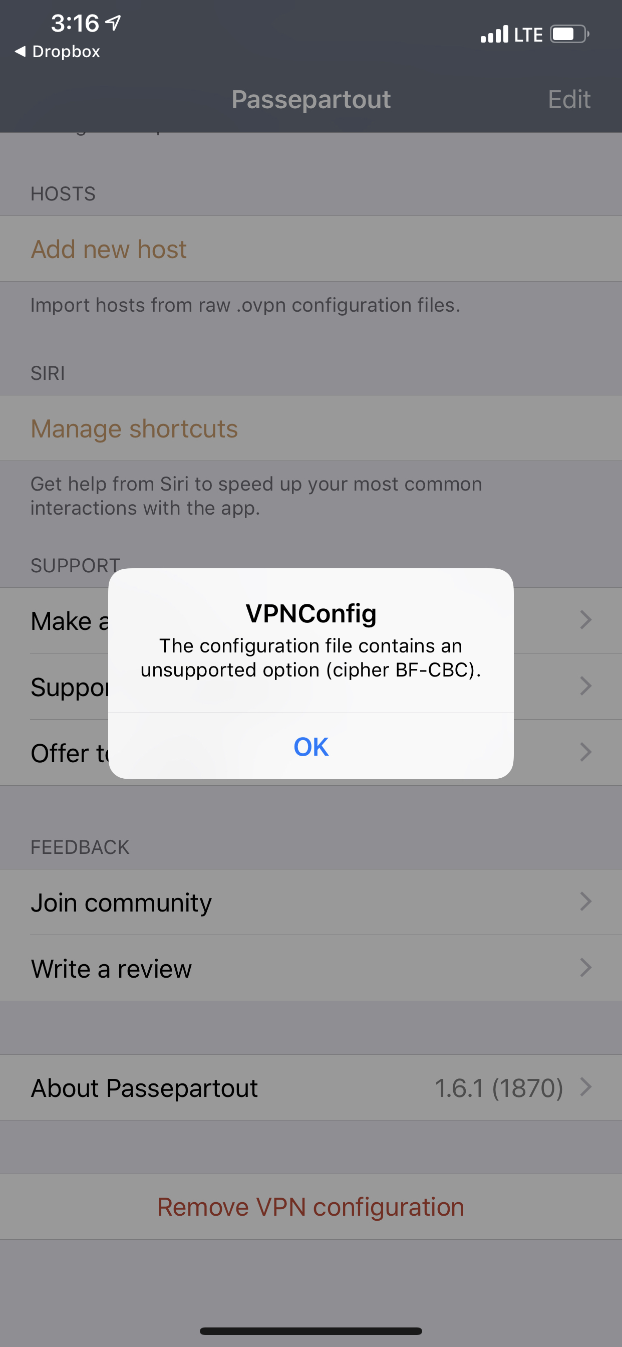 Unsupported Cipher?? | Scrolller