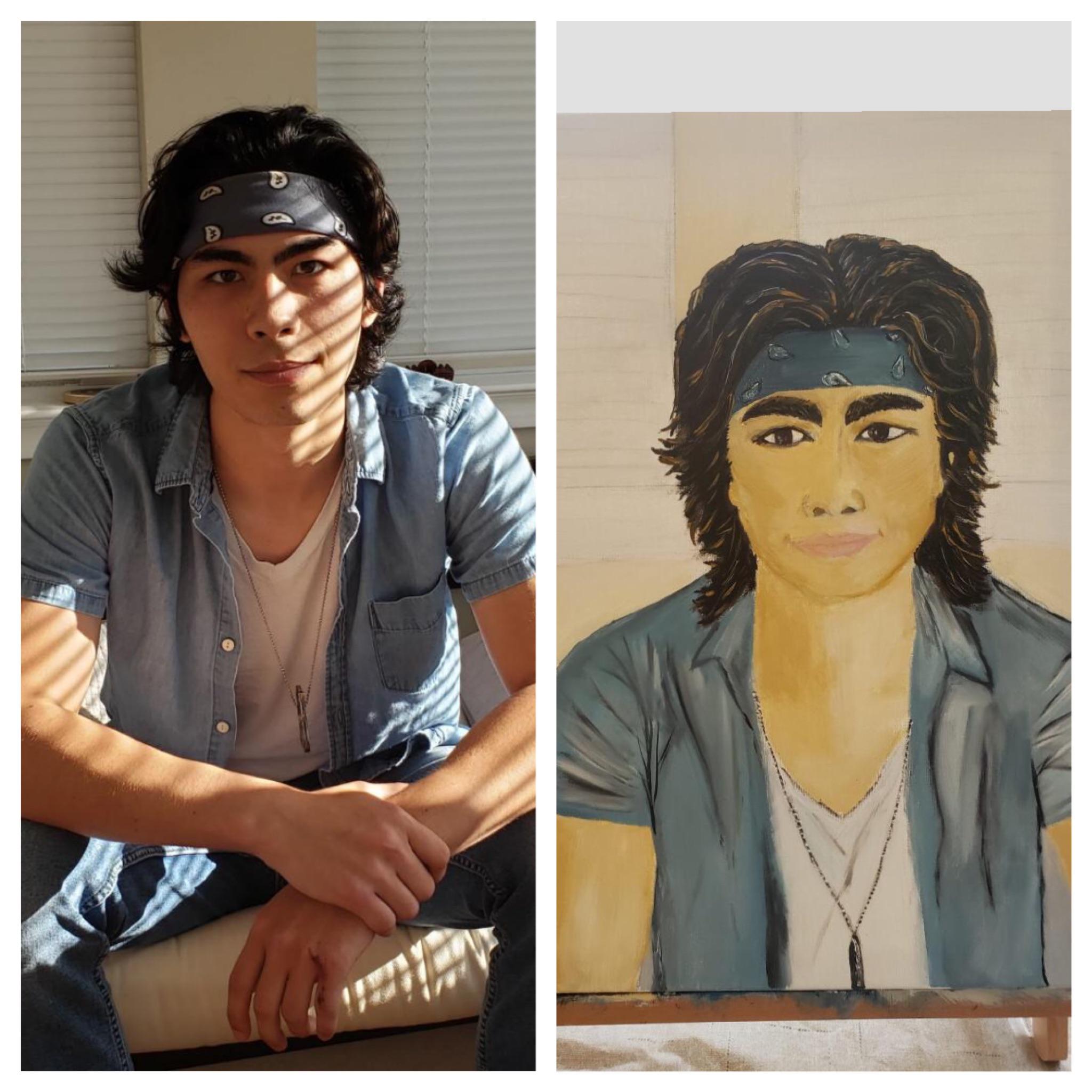 Untitled, my mom, oil, 2021 | Scrolller