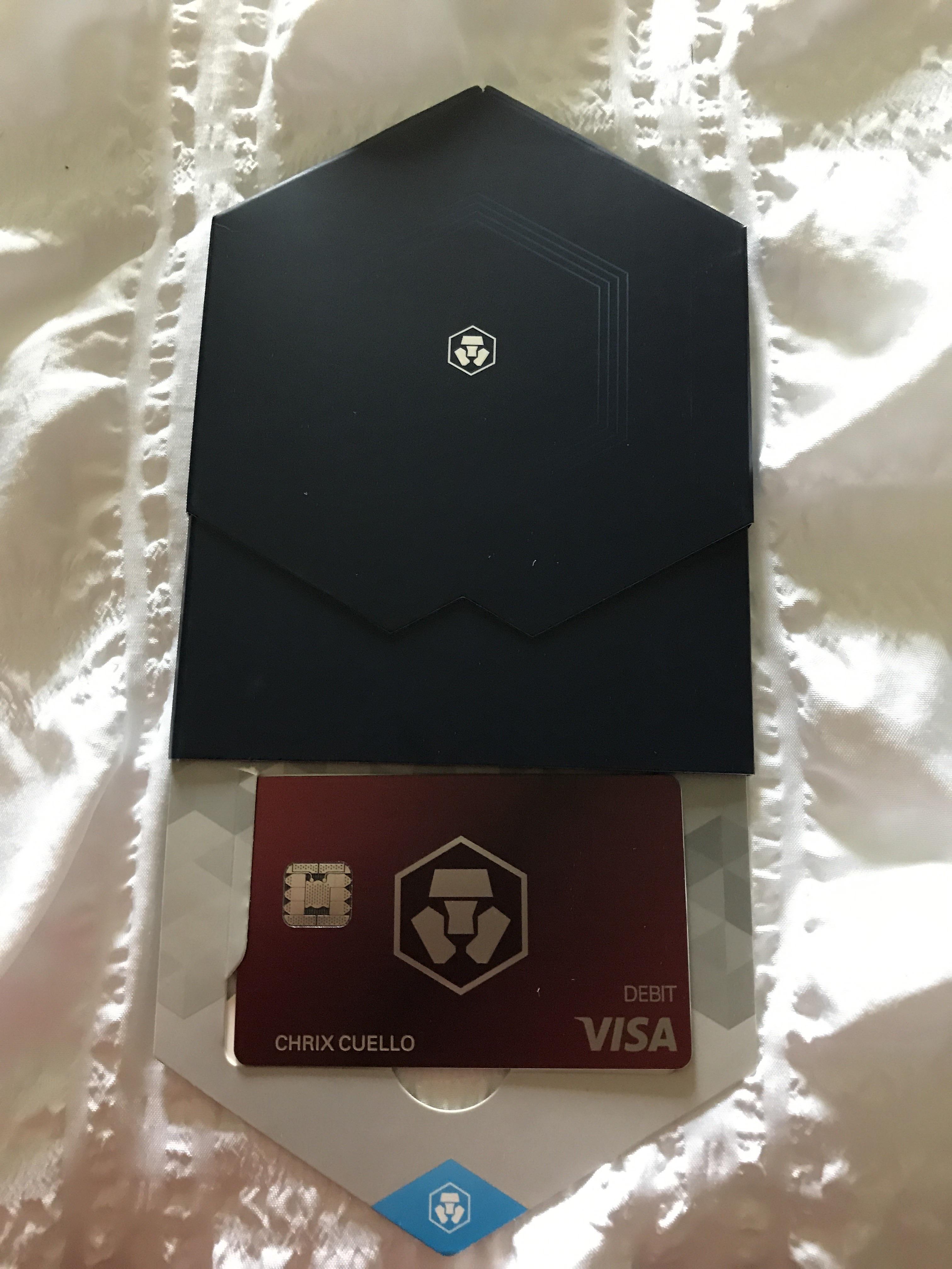 Upgraded my card and this one is nice! Getting the jaded card next for staking more Cro ...