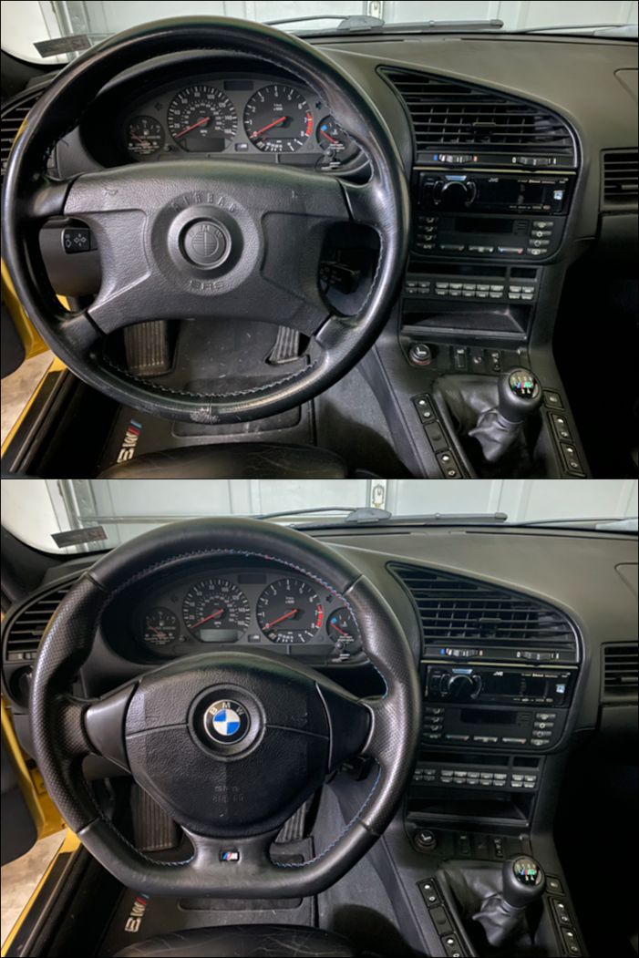Upgraded my M3's steering wheel this morning! | Scrolller