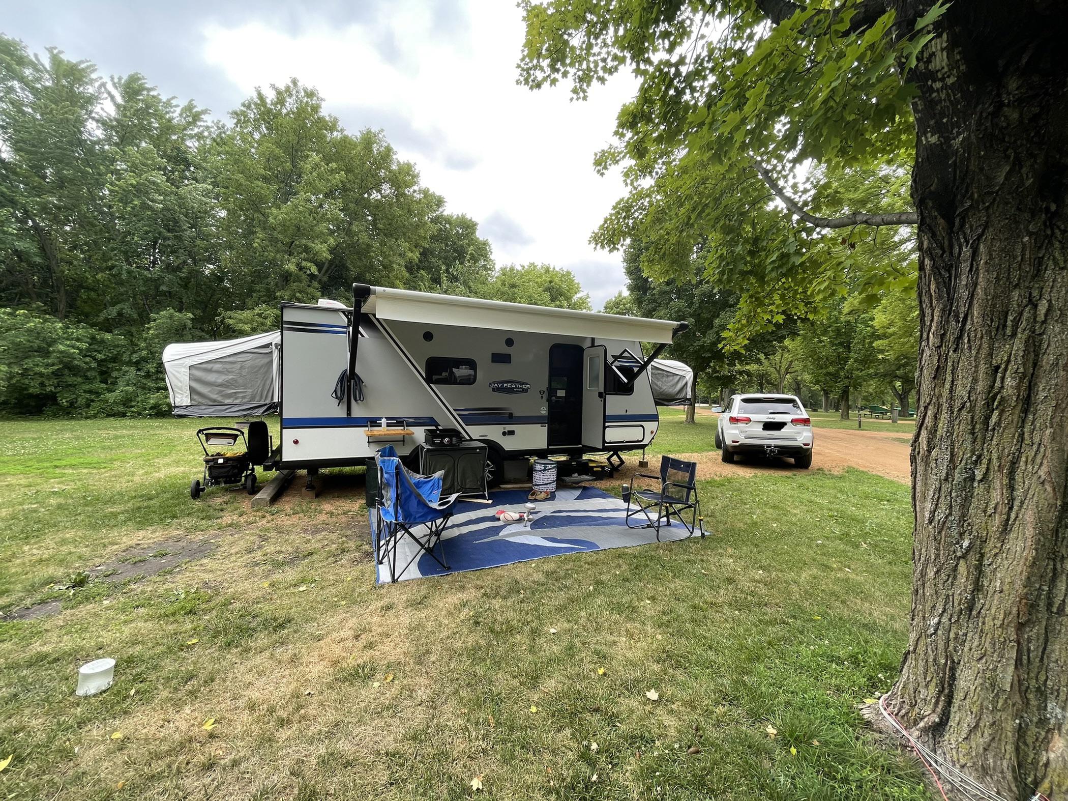Upgraded to a lightly used 2018 Jayco X23B, first time out! | Scrolller
