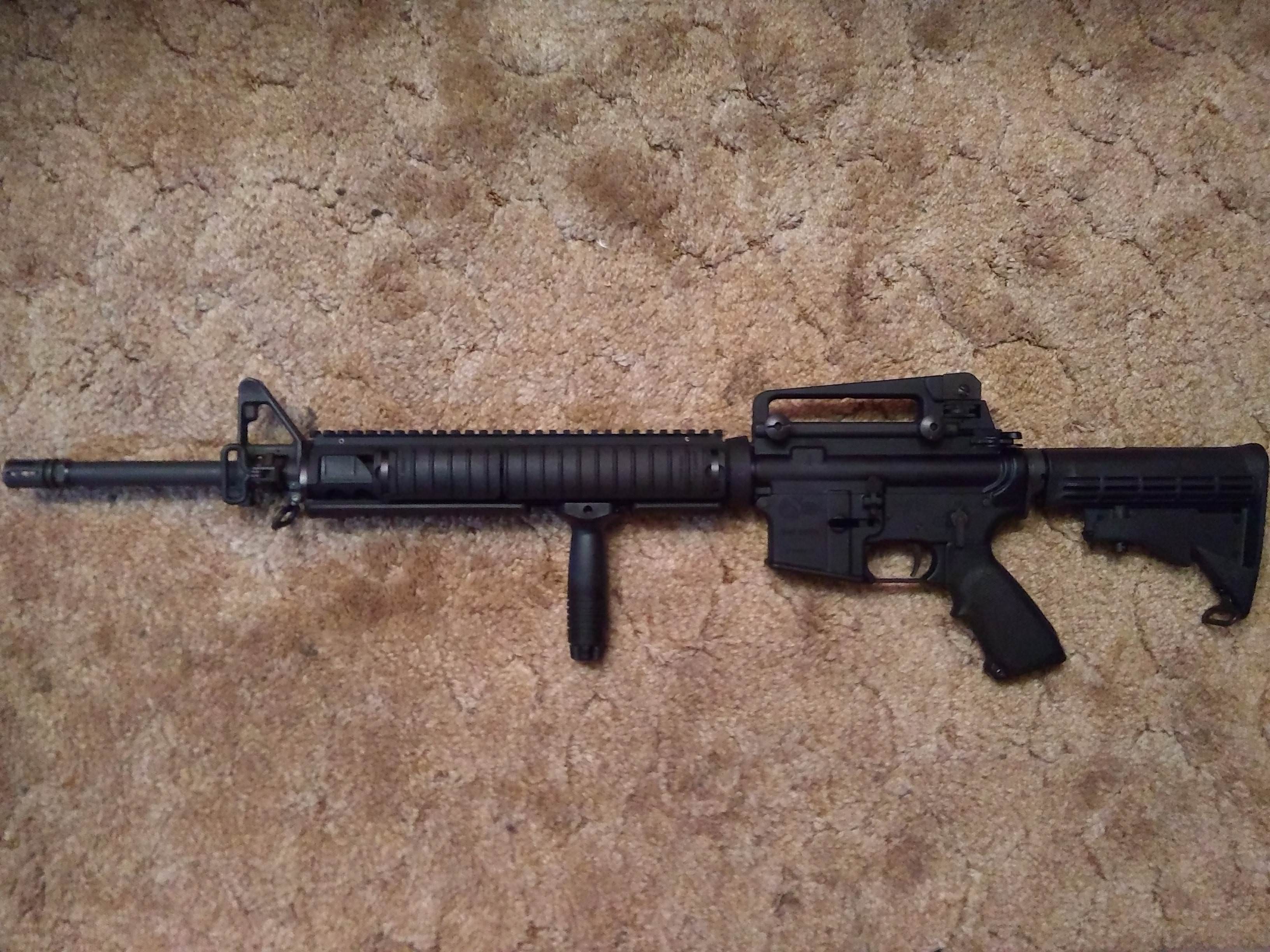 US Army M16A4 H6 collapsible stock conversion clone. | Scrolller