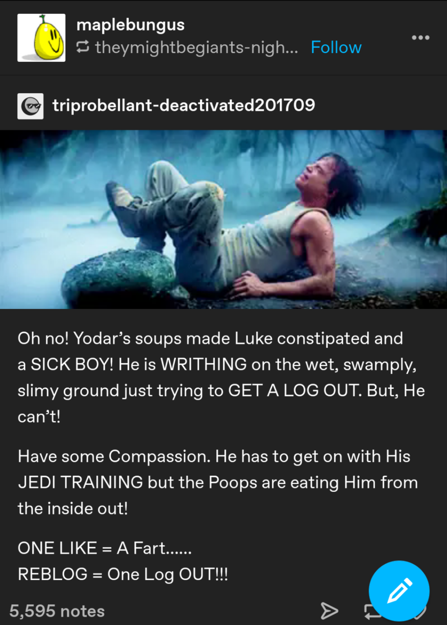 Use the Fart, luke | Scrolller