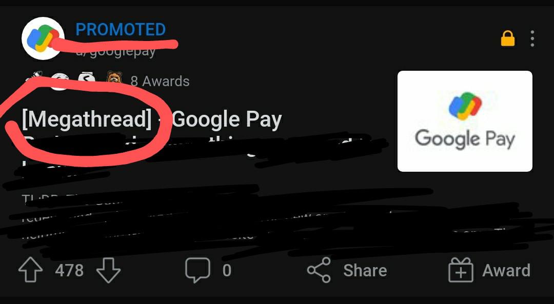 Using a shitty title to make an advertisement look more important than it should on r/all ...