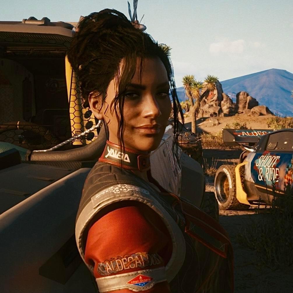 V and Panam | Scrolller