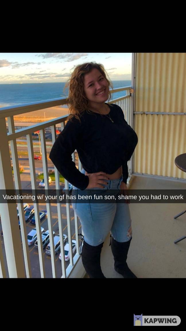 Vacation with your gf was fun son | Scrolller