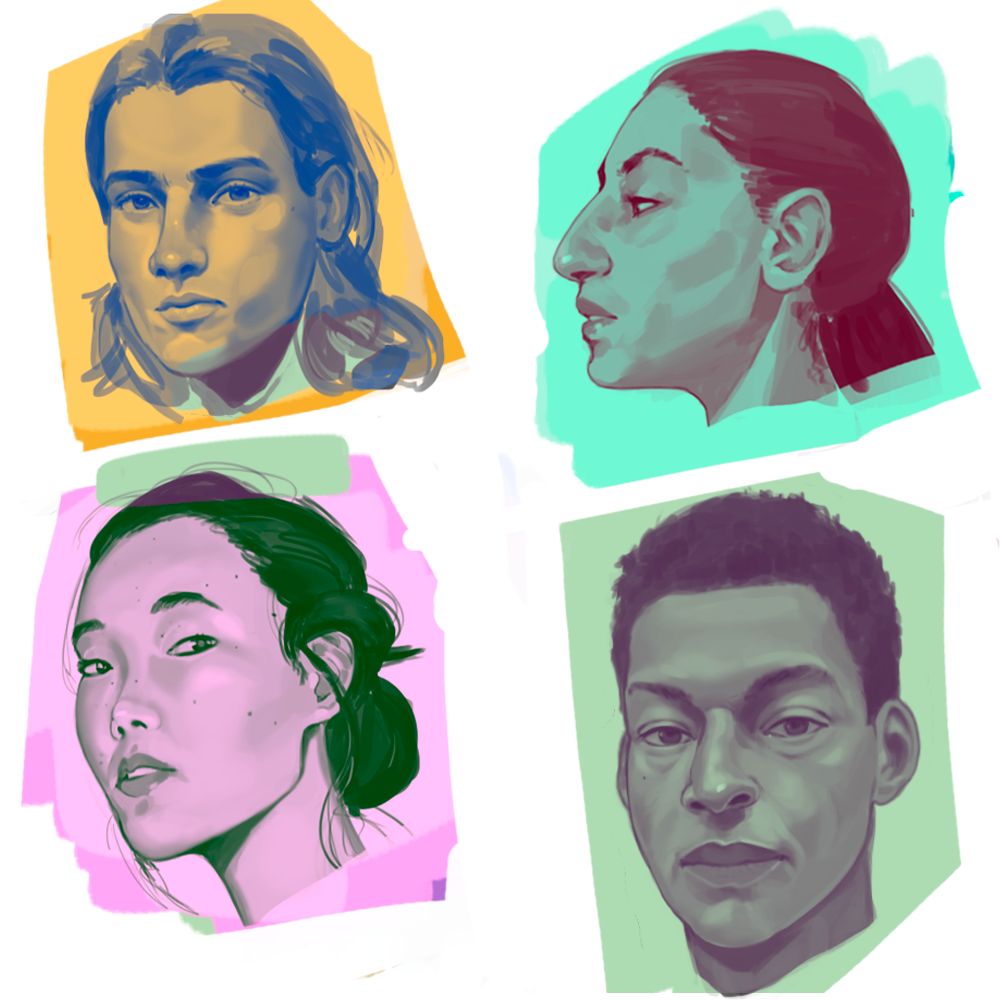 Value Portrait Study Scrolller
