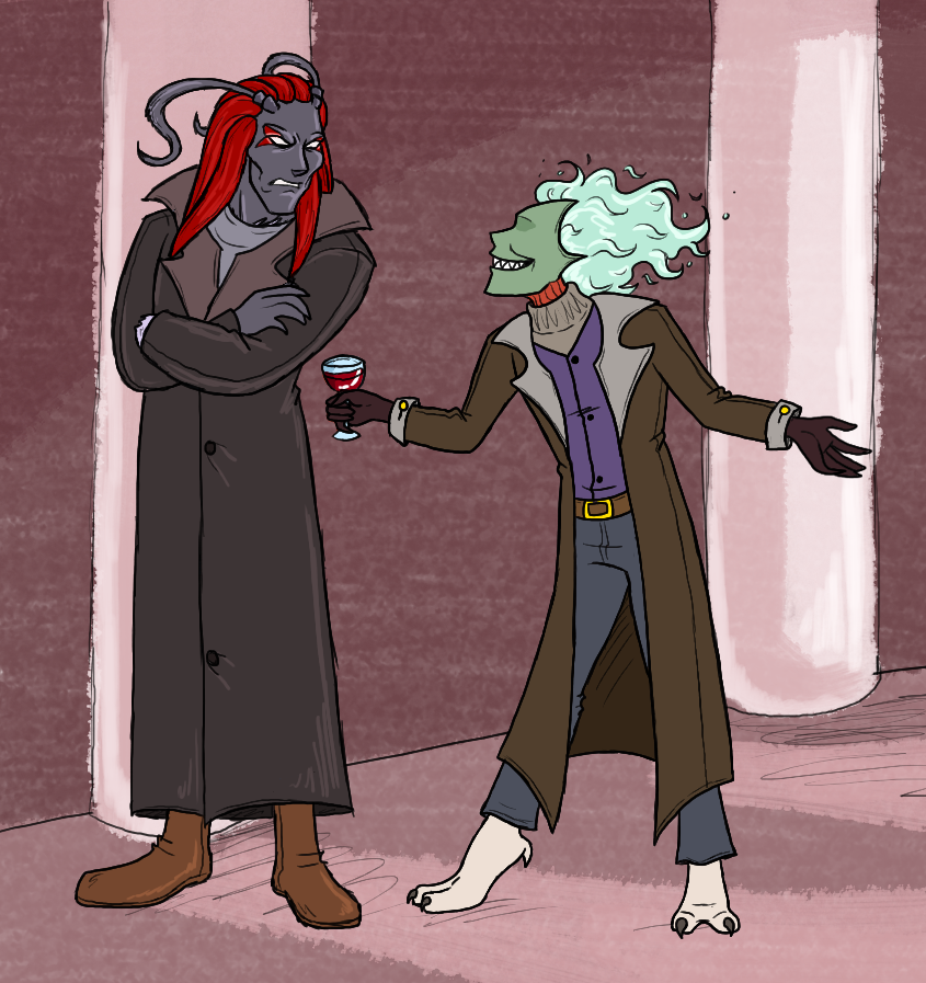 Valus and Tirak, the monster bois | Scrolller