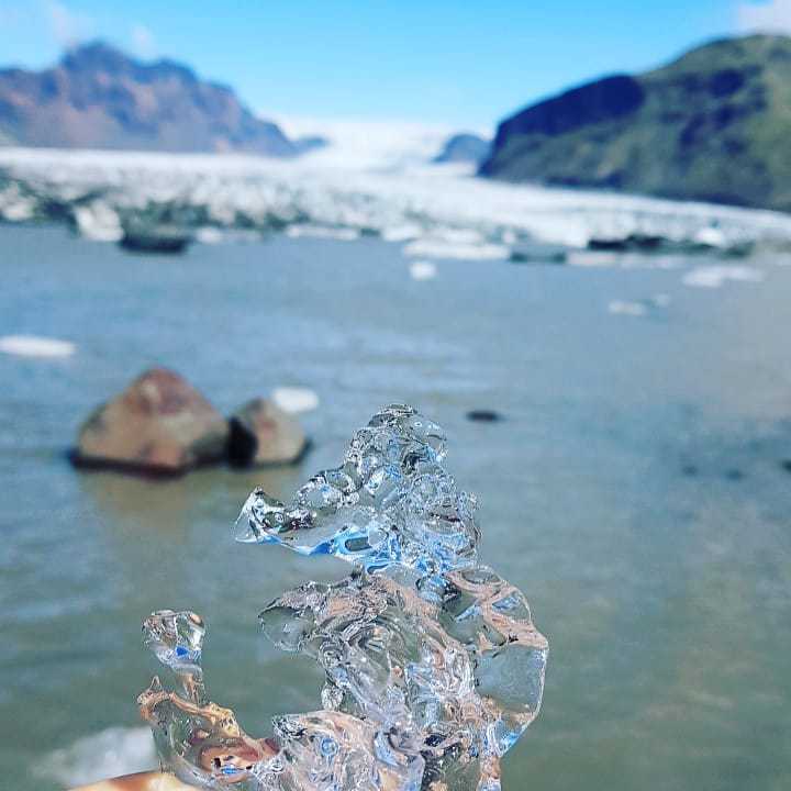 Vatnajökull glacier lake | Scrolller