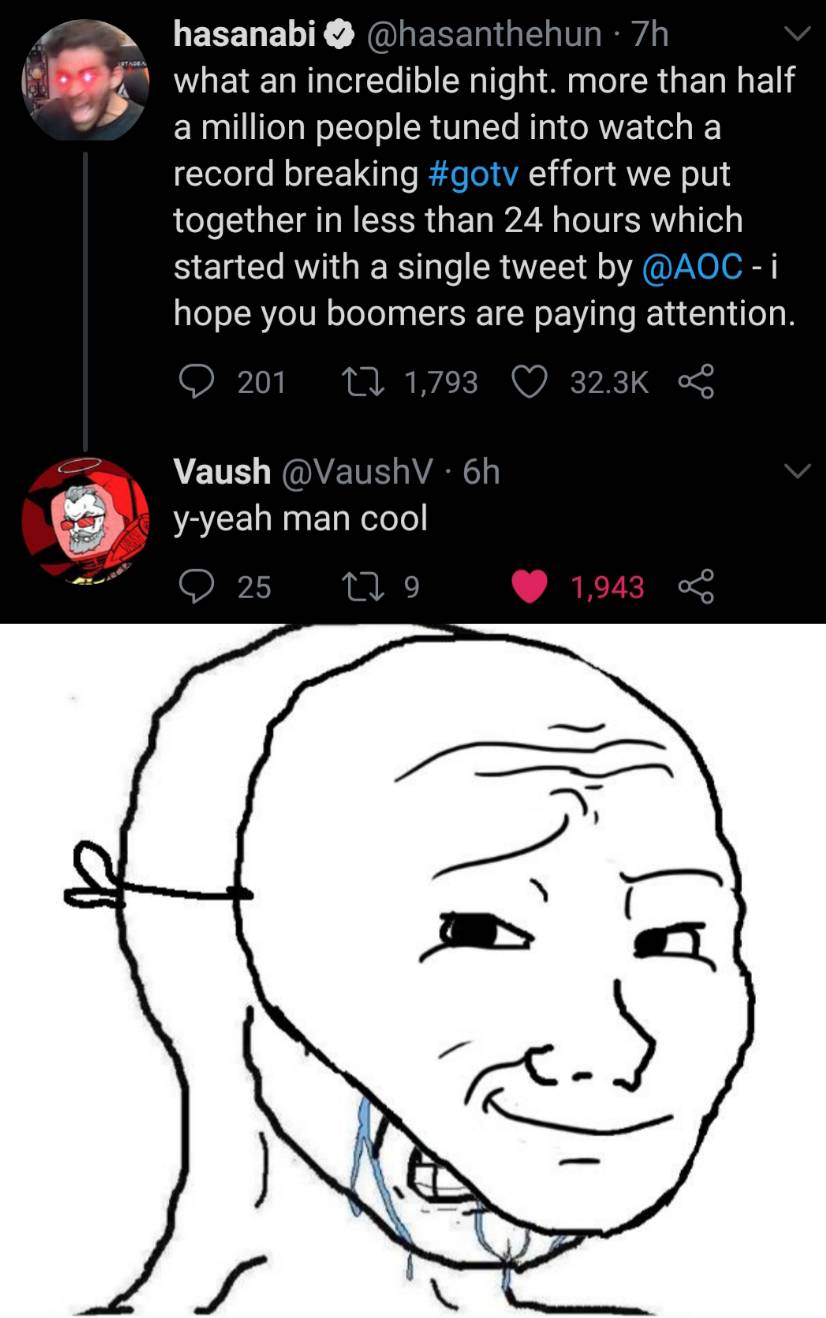 Vaush Sad | Scrolller