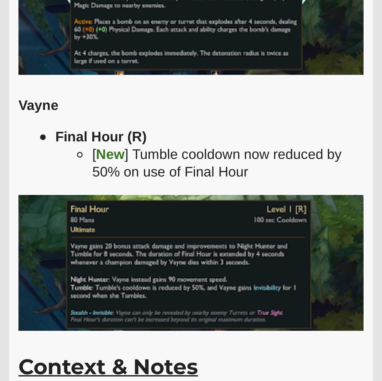 Vayne Buff in the PBE! | Scrolller