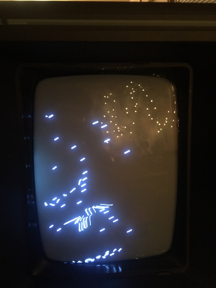 Vectrex is displaying odd line placement. Help! | Scrolller