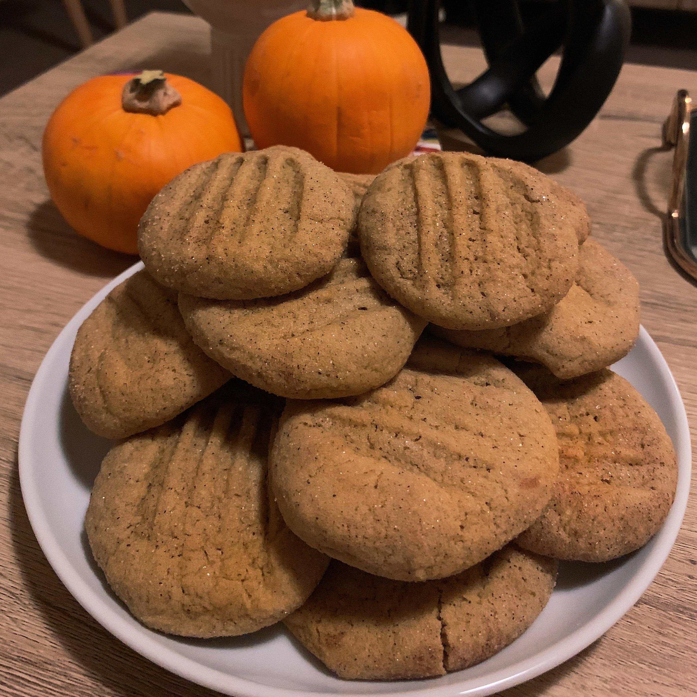 Vegan pumpkin spiced snickerdoodles! | Scrolller