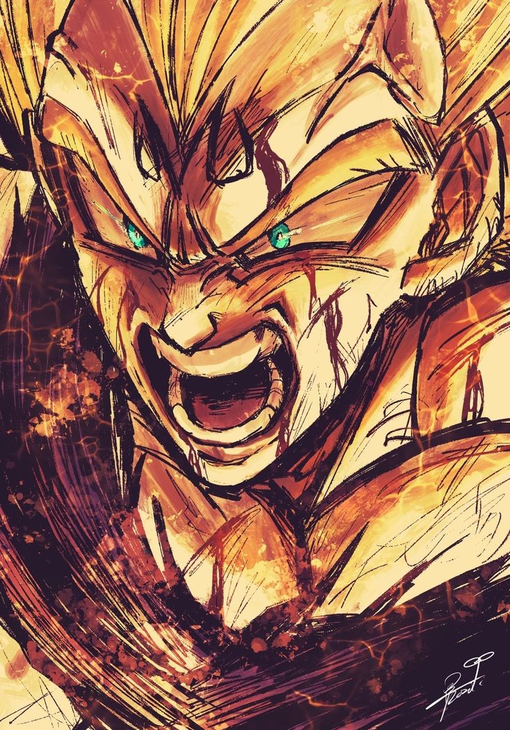 Vegeta fan art by prensenalt | Scrolller