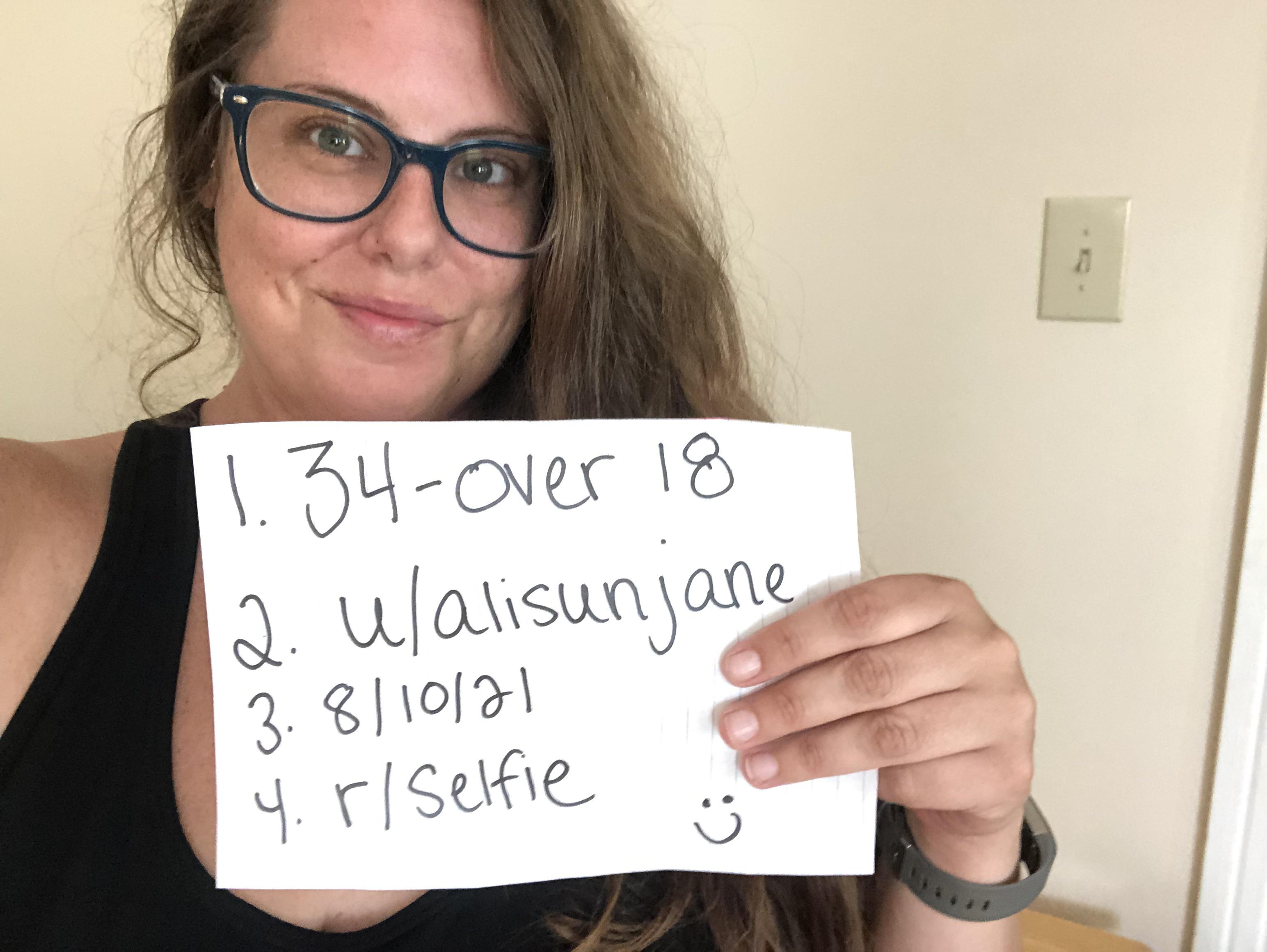 Verification photo -34 🤘 | Scrolller