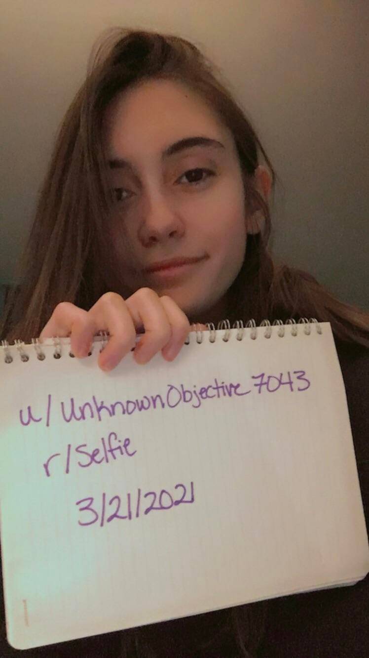 Verification selfie | Scrolller