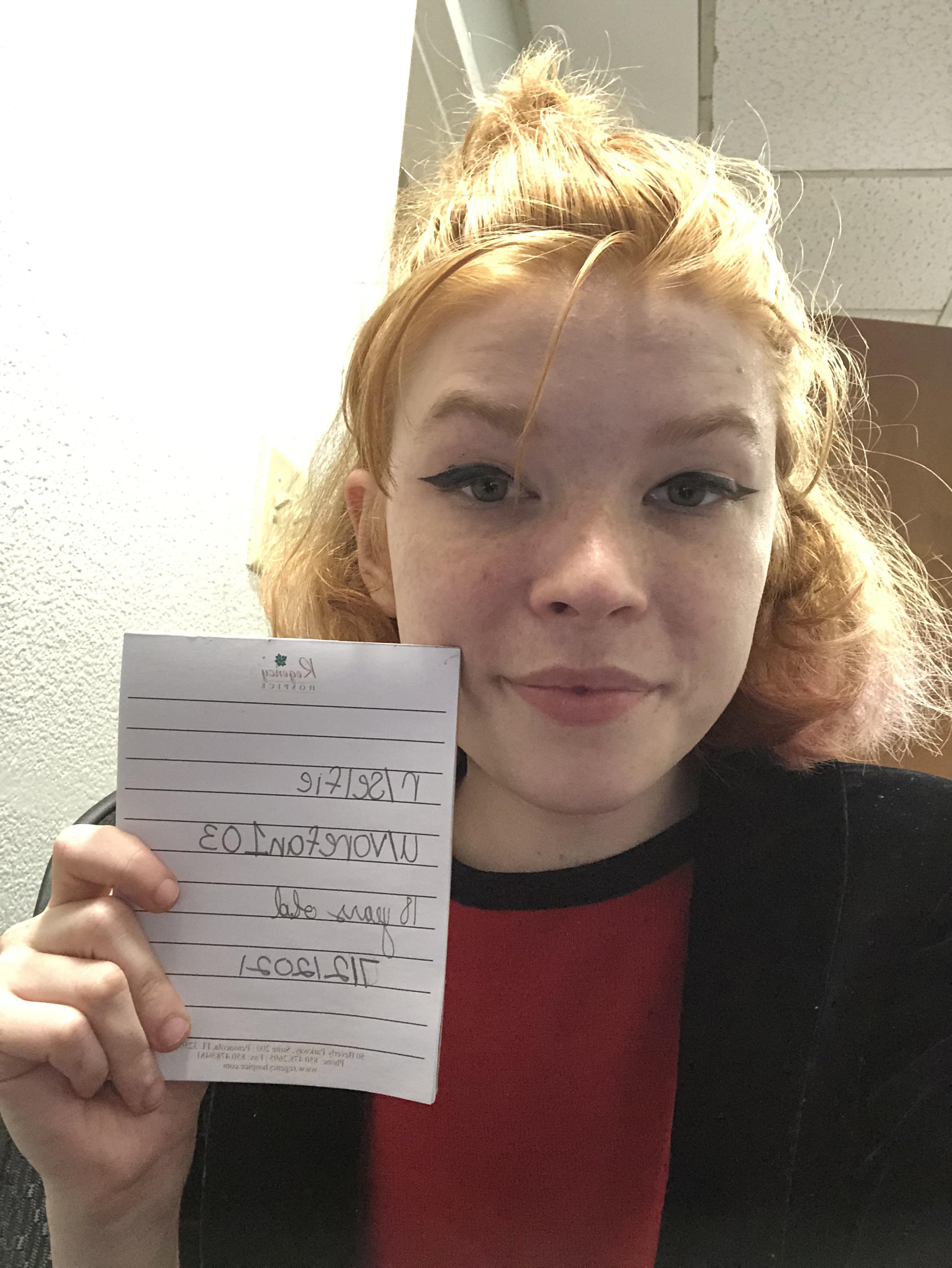 verification selfie time 😎 | Scrolller