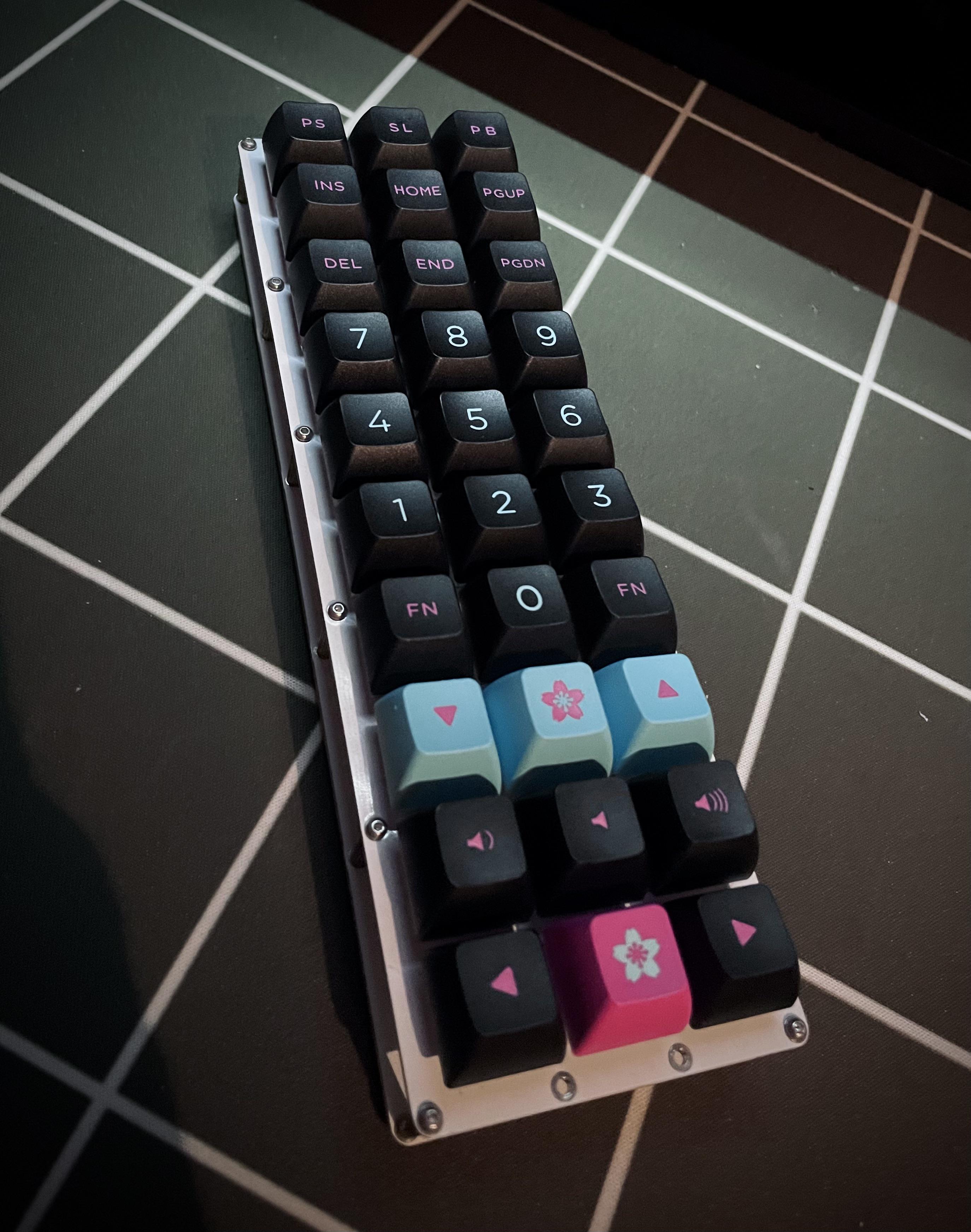 Vertical Gherkin Macropad | Scrolller